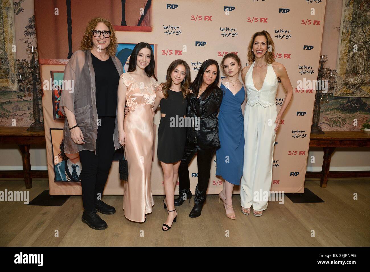 NEW YORK - MARCH 4: (L-R) Judy Gold, Mikey Madison, Olivia Edward ...