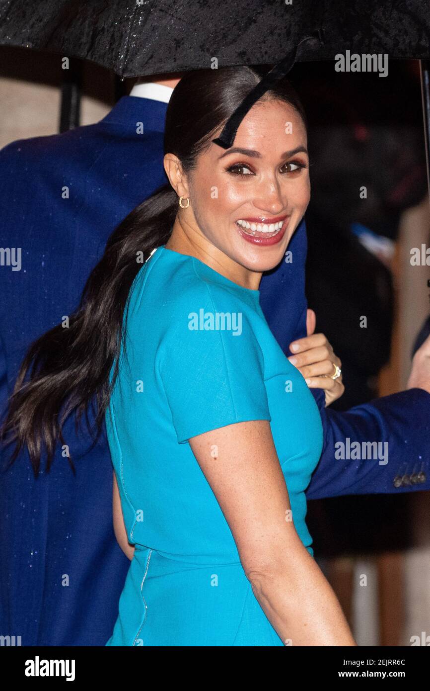 Prince Harry and Meghan, Duke and Duchess of Sussex attend the ...