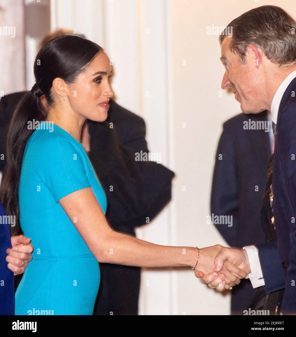 Prince Harry and Meghan, Duke and Duchess of Sussex attend the ...