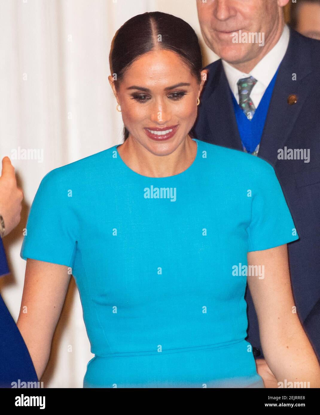 Prince Harry and Meghan, Duke and Duchess of Sussex attend the ...