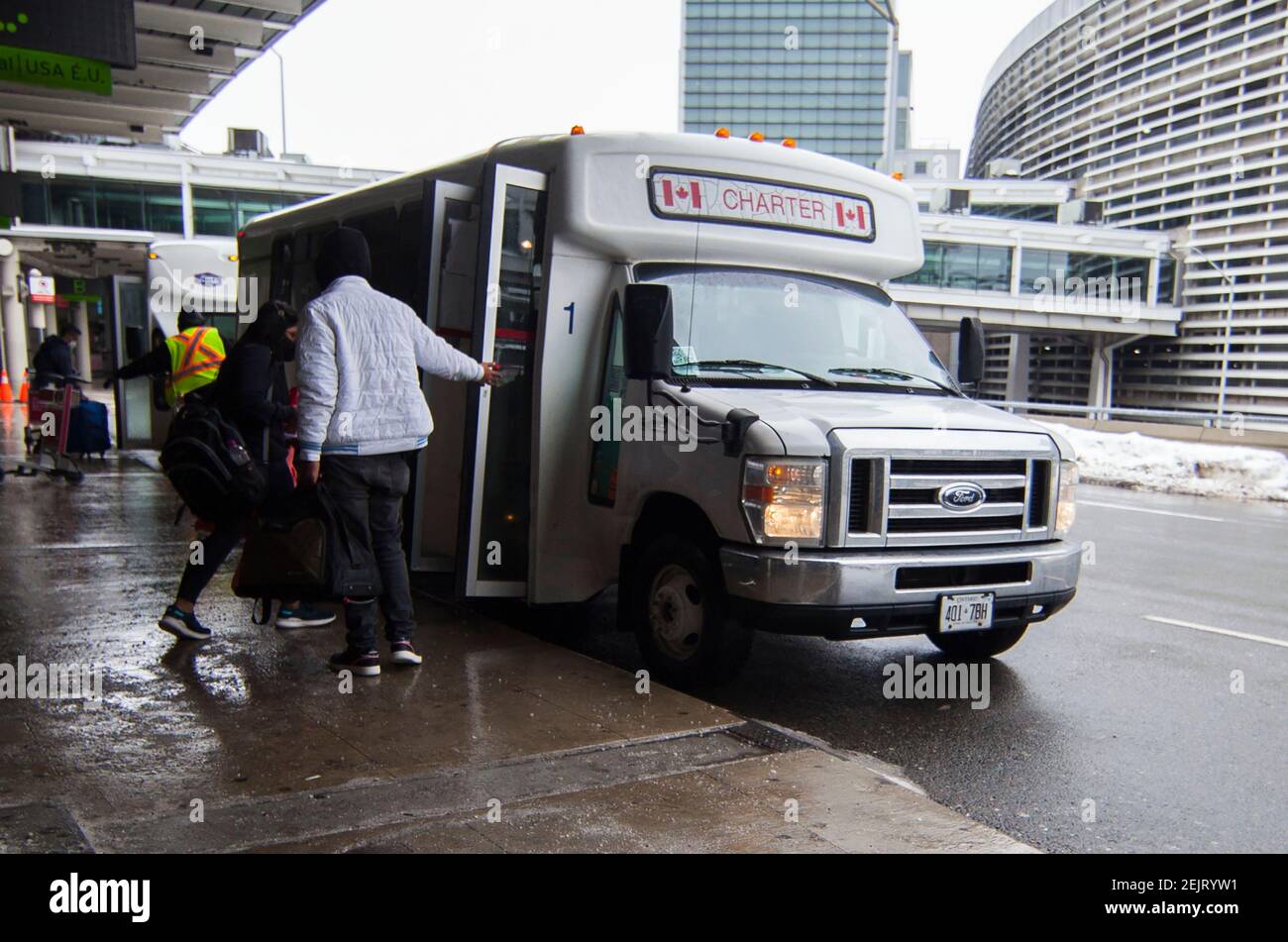 Designated shuttle bus hi-res stock photography and images - Alamy
