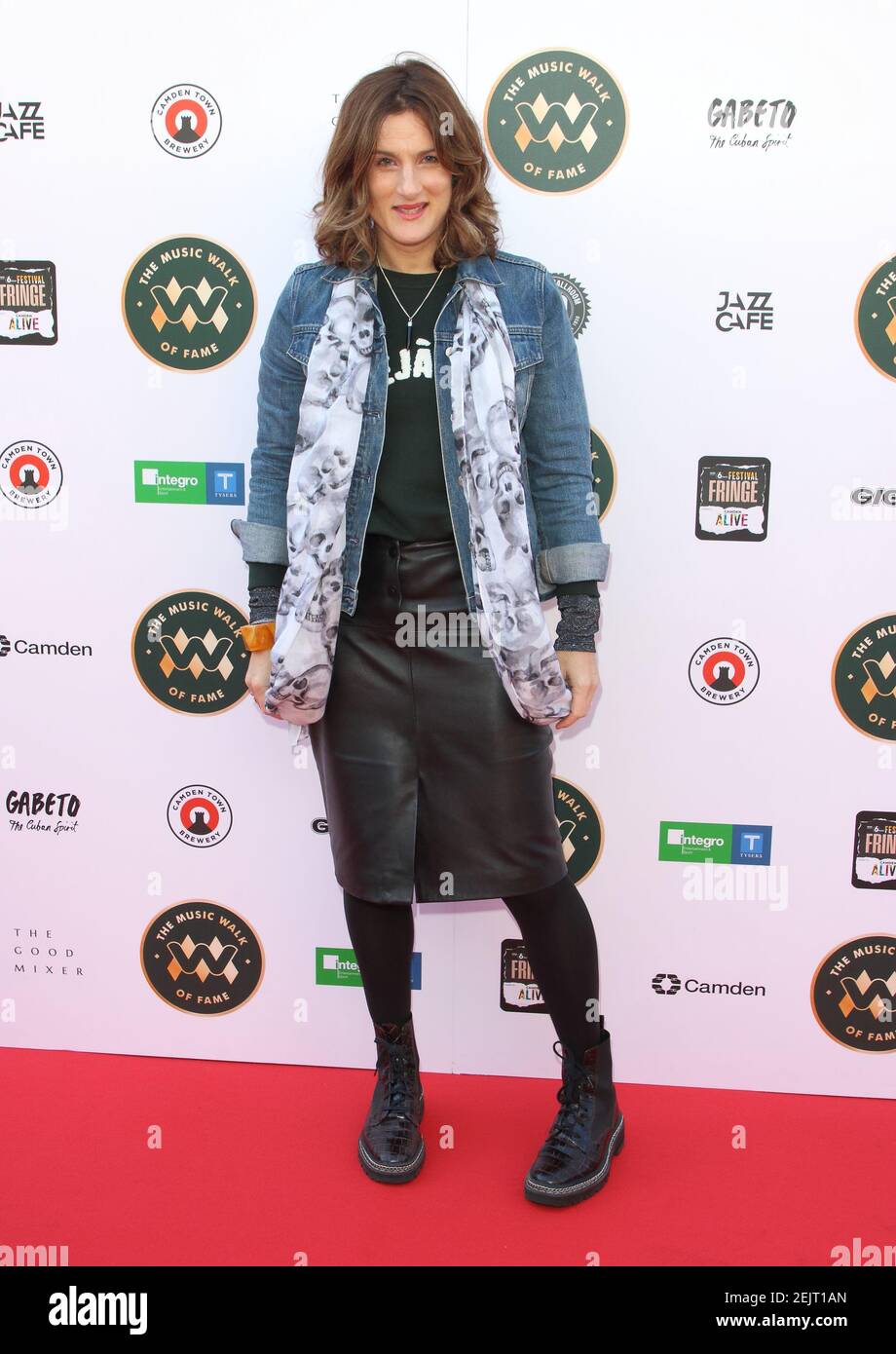 Nemone Metaxas of BBC Radio 6 Xtra attends the Music Walk Of Fame Soul ...