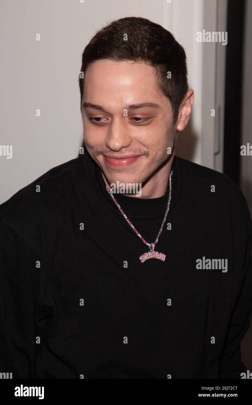 Pete Davidson attends the premiere of "Big Time Adolescence" at ...