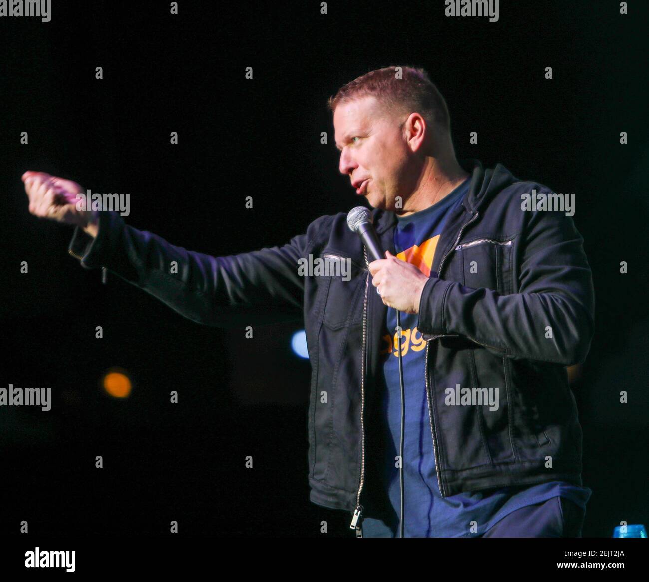 Comedian Gary Owen performs at The Fabulously Funny Comedy Festival at ...