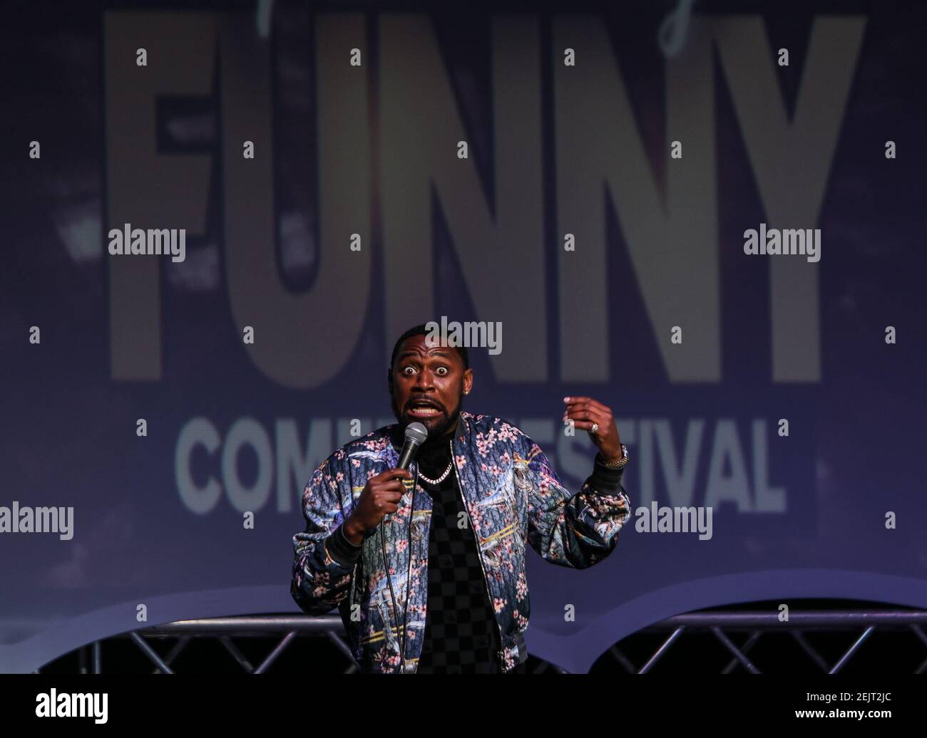 Comedian Kountry Wayne performs at The Fabulously Funny Comedy Festival ...