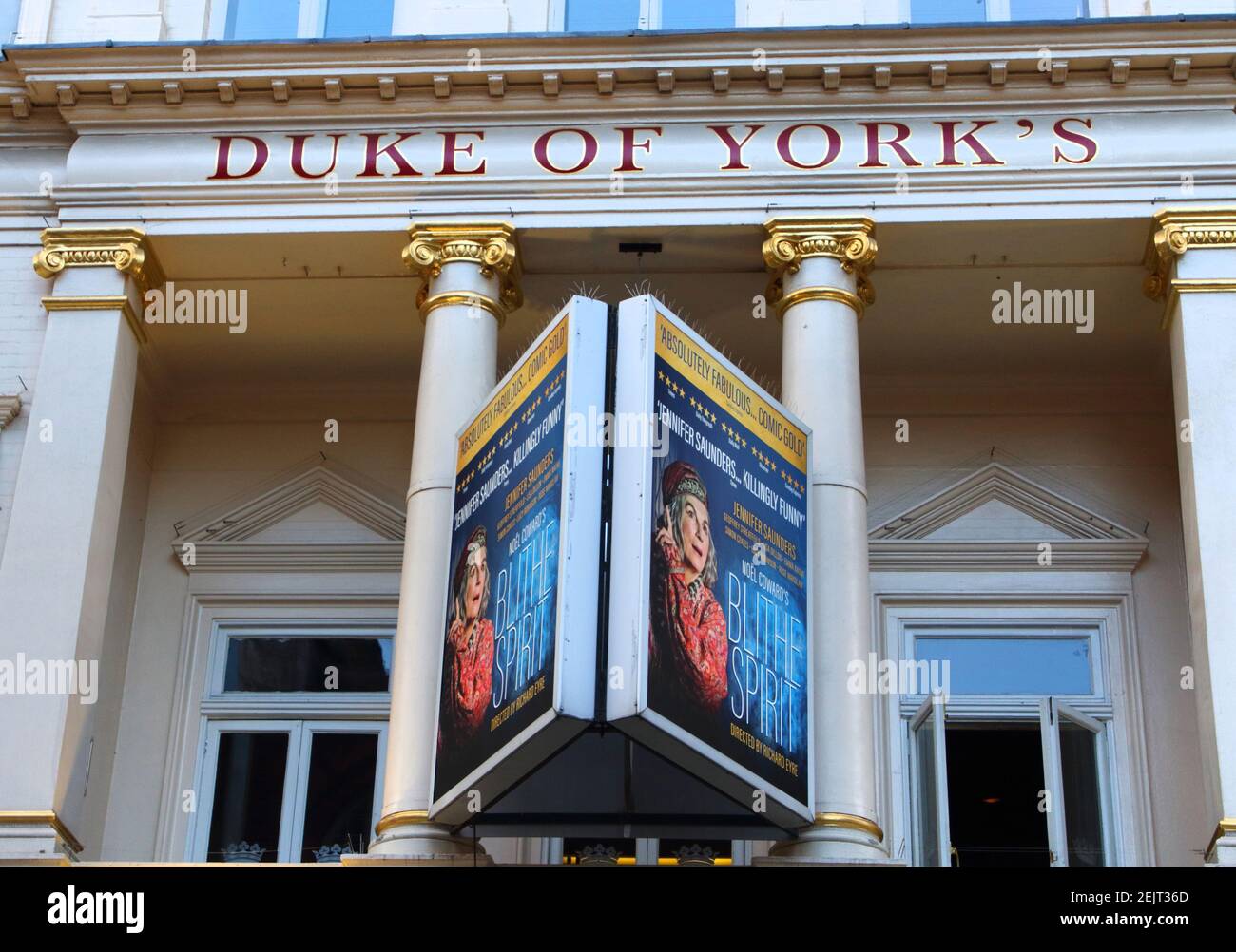 The Duke of Yorks theatre in St Martins Lane current home to 'Blythe ...