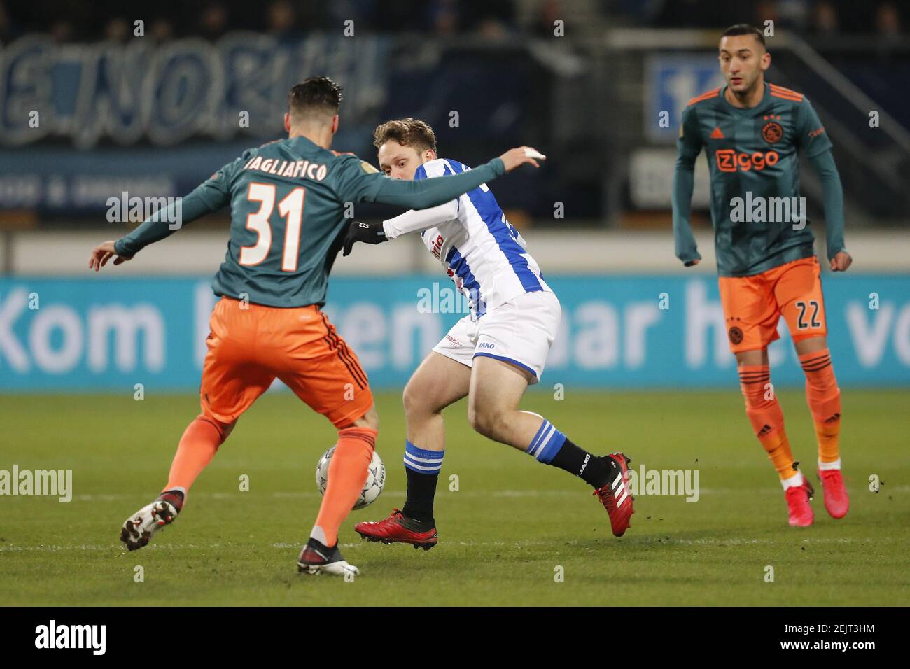 HEERENVEEN, 22-02-2020, Abe Lenstra Stadium, football, season 2019 / ...
