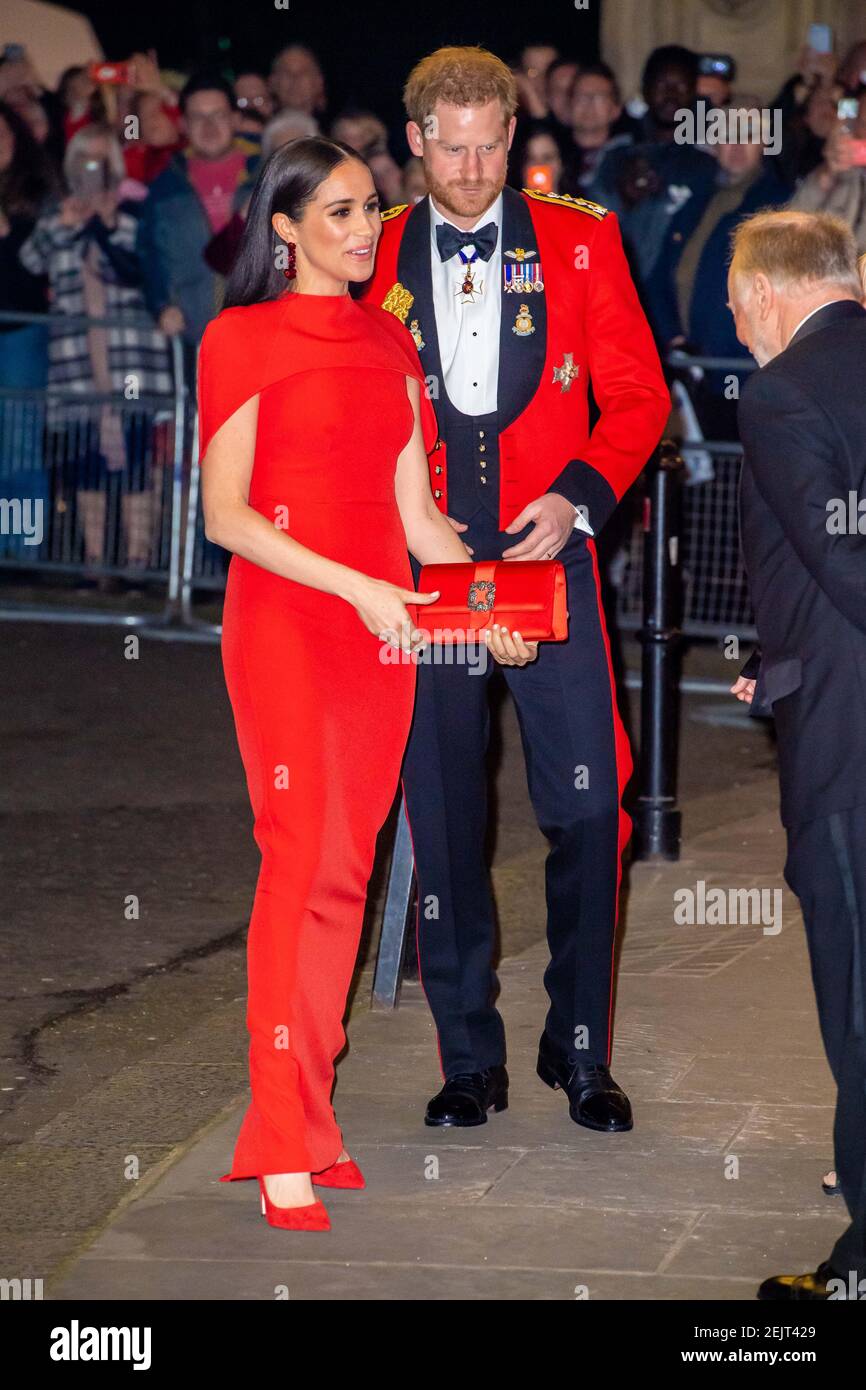 Prince Harry and Meghan, Duke and Duchess of Sussex attend The ...