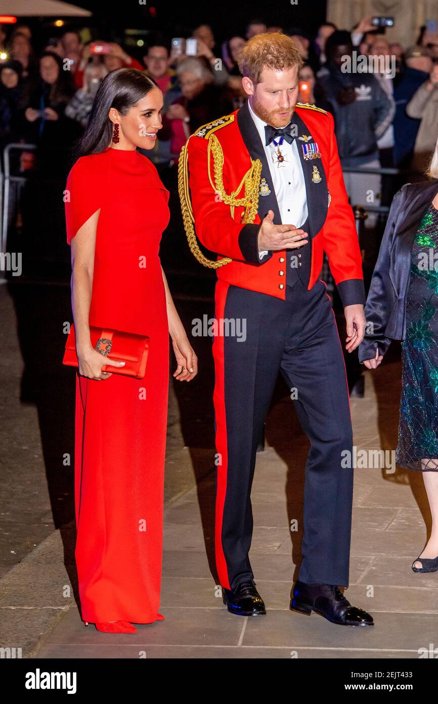 Prince Harry and Meghan, Duke and Duchess of Sussex attend The ...