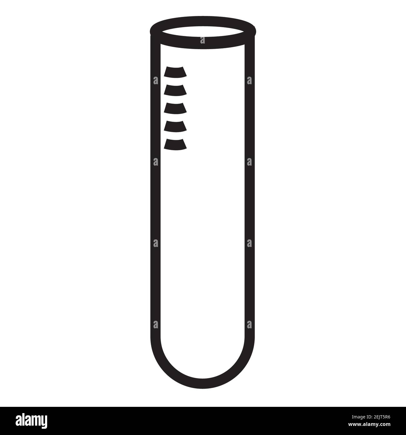 Science test tube vector icon. Symbols on white background Stock Photo ...