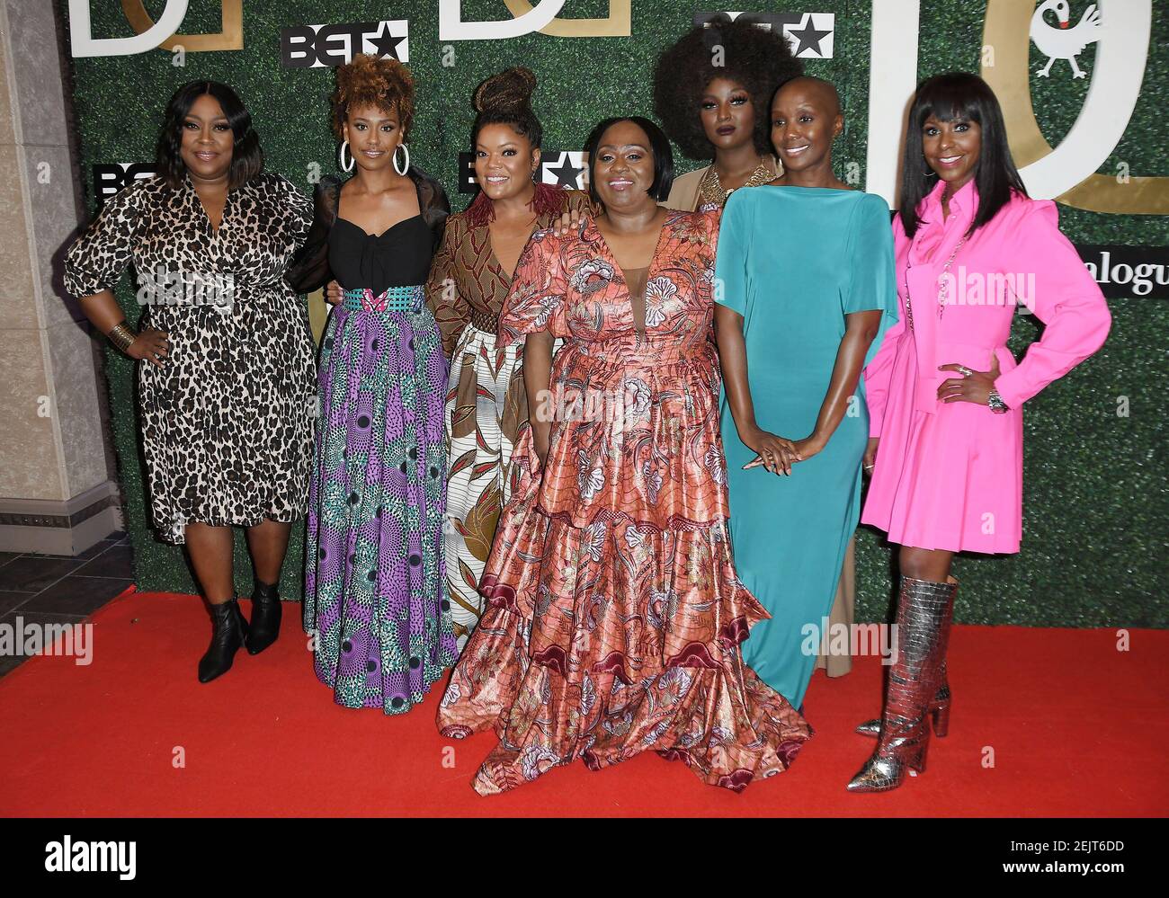 (L-R) Loni Love, Ryan Michelle Bathe, Yvette Nicole Brown, Koshie Mills ...