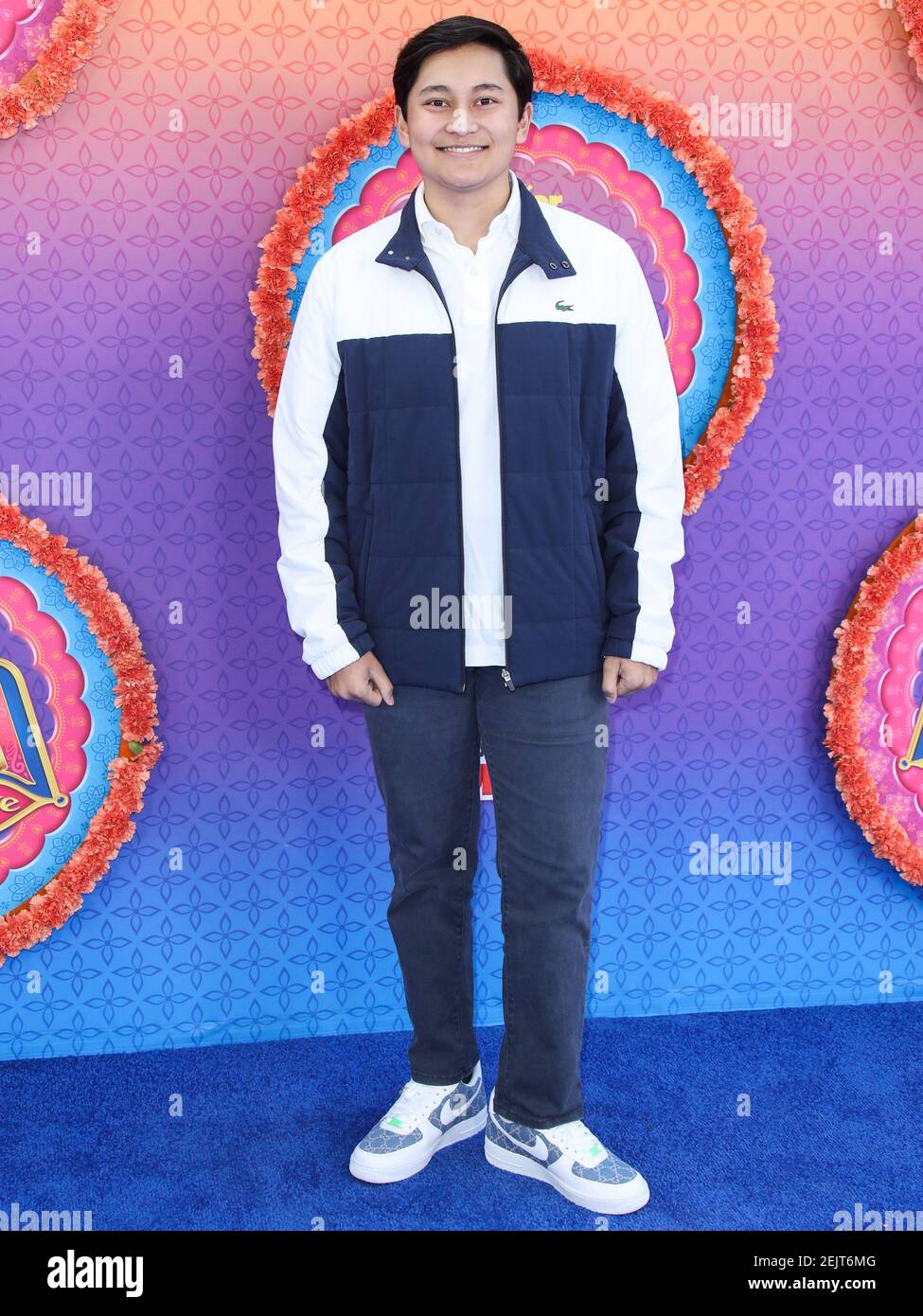 BURBANK, LOS ANGELES, CALIFORNIA, USA - MARCH 07: Kamran Lucas arrives ...