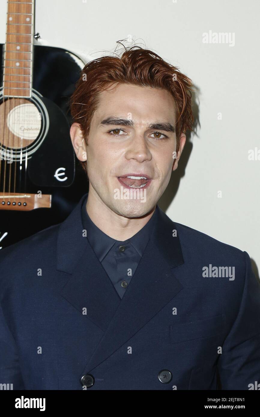 KJ Apa walking the red carpet at the Premiere Of Lionsgate's "I Still ...