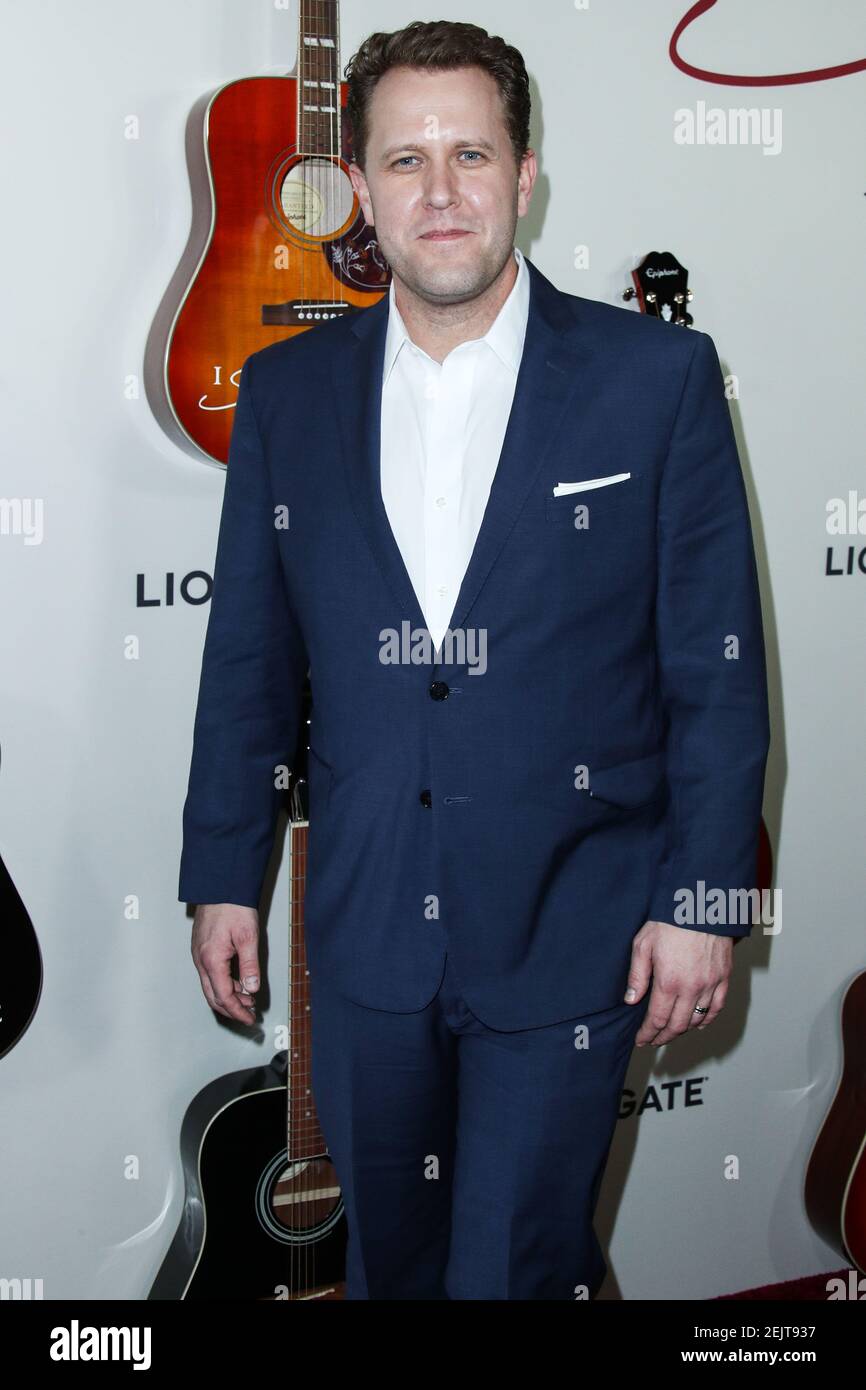 HOLLYWOOD, LOS ANGELES, CALIFORNIA, USA - MARCH 07: Jon Erwin arrives ...
