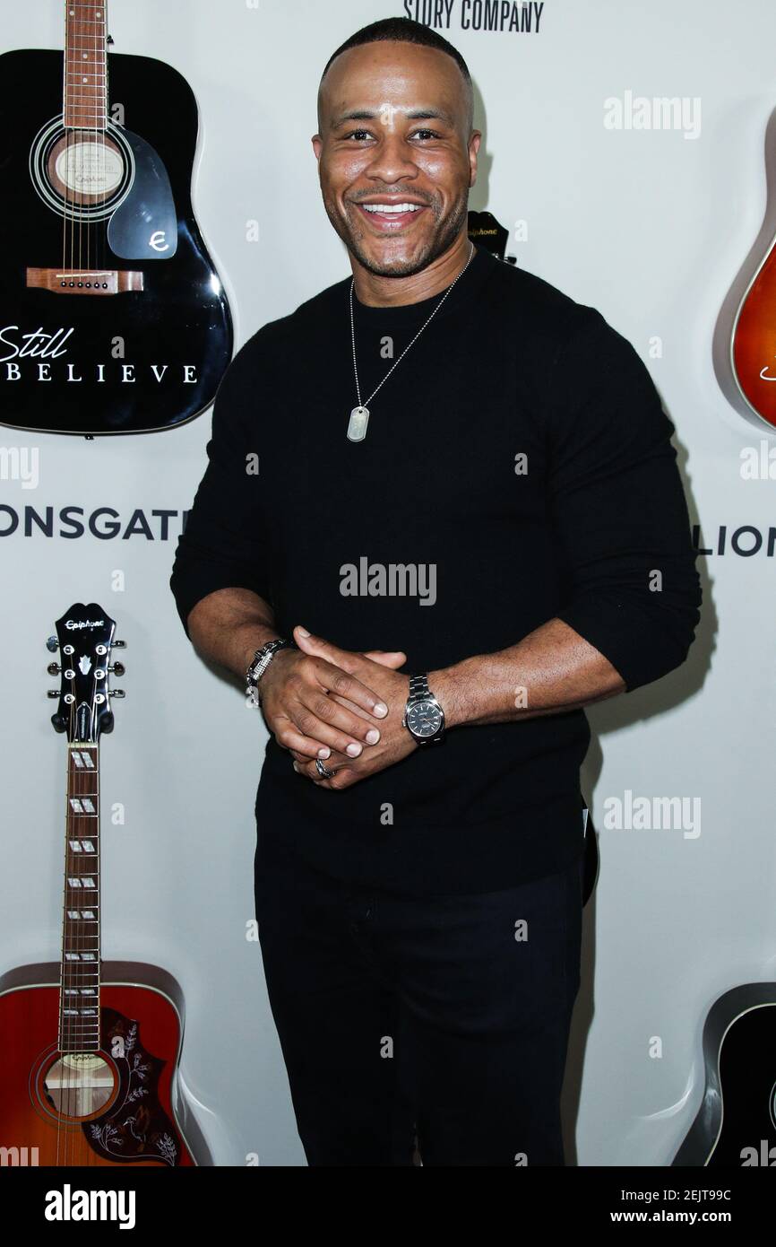 HOLLYWOOD, LOS ANGELES, CALIFORNIA, USA - MARCH 07: Devon Franklin ...