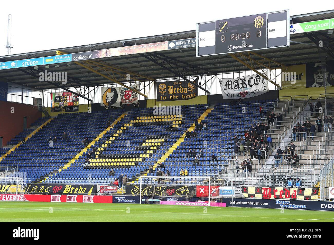 BREDA, 08-03-2020, Rat Verlegh Stadium, Dutch football Keuken Kampioen ...