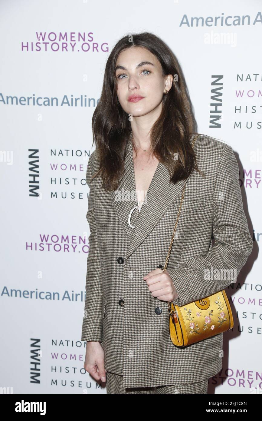 Rainey Qualley walking the red carpet at The National Women's History ...
