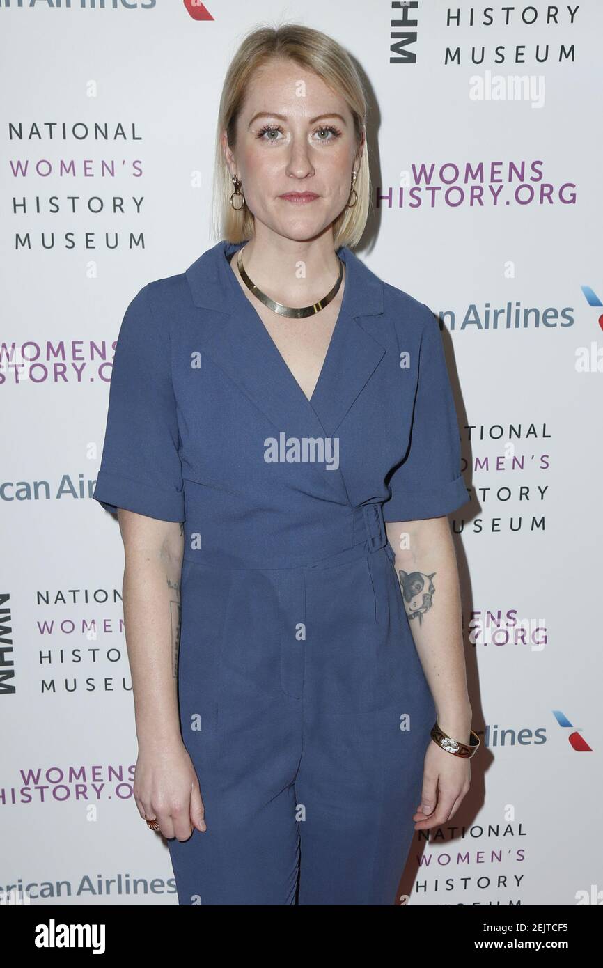 Keleigh Bumford walking the red carpet at The National Women's History ...