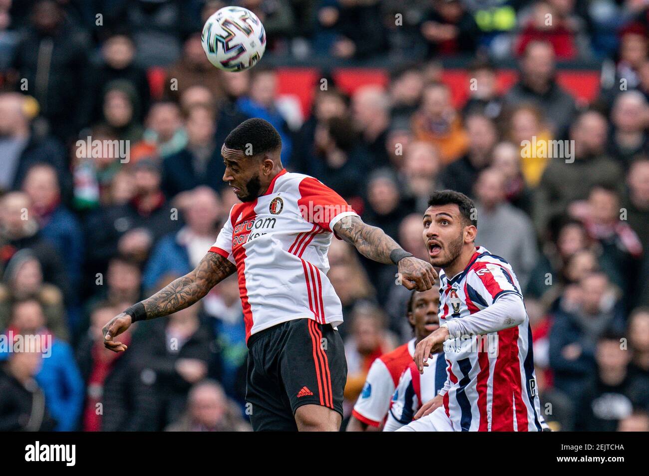 ROTTERDAM - Netherlands- Feyenoord - Willem II , Football , Season 2019 ...