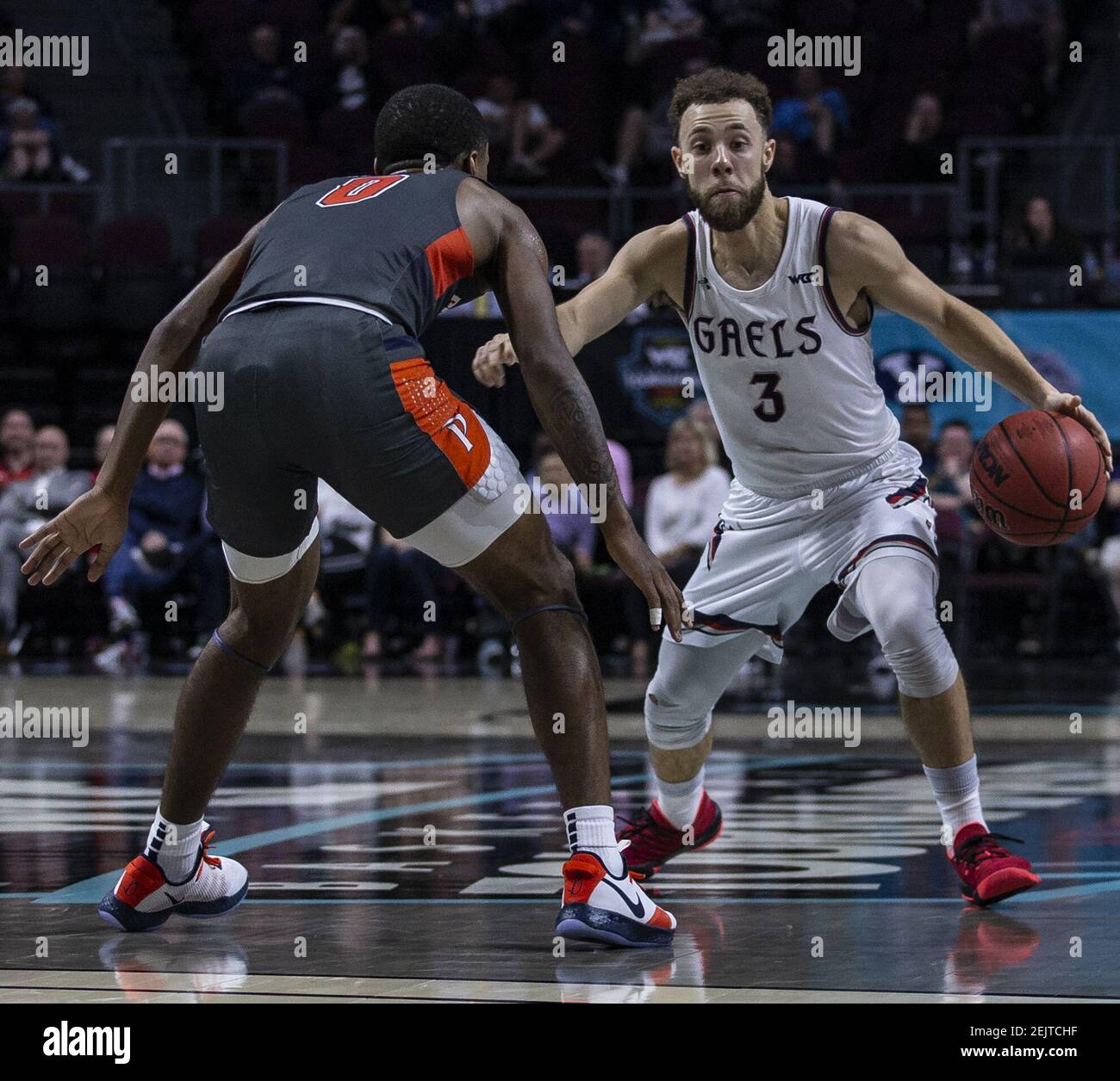 Mar 07 2020 Las Vegas, NV, U.S.A. St. Mary's Gaels guard Jordan Ford (3 ...
