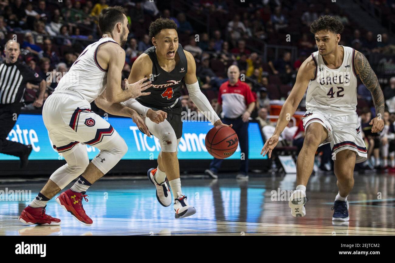 Mar 07 2020 Las Vegas, NV, U.S.A. Pepperdine Waves guard Colbey Ross (4 ...