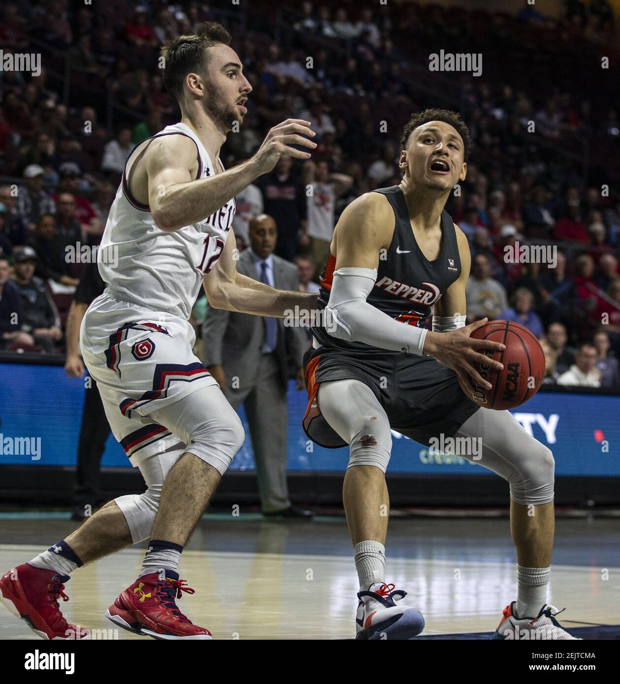Mar 07 2020 Las Vegas, NV, U.S.A. Pepperdine Waves guard Colbey Ross (4 ...