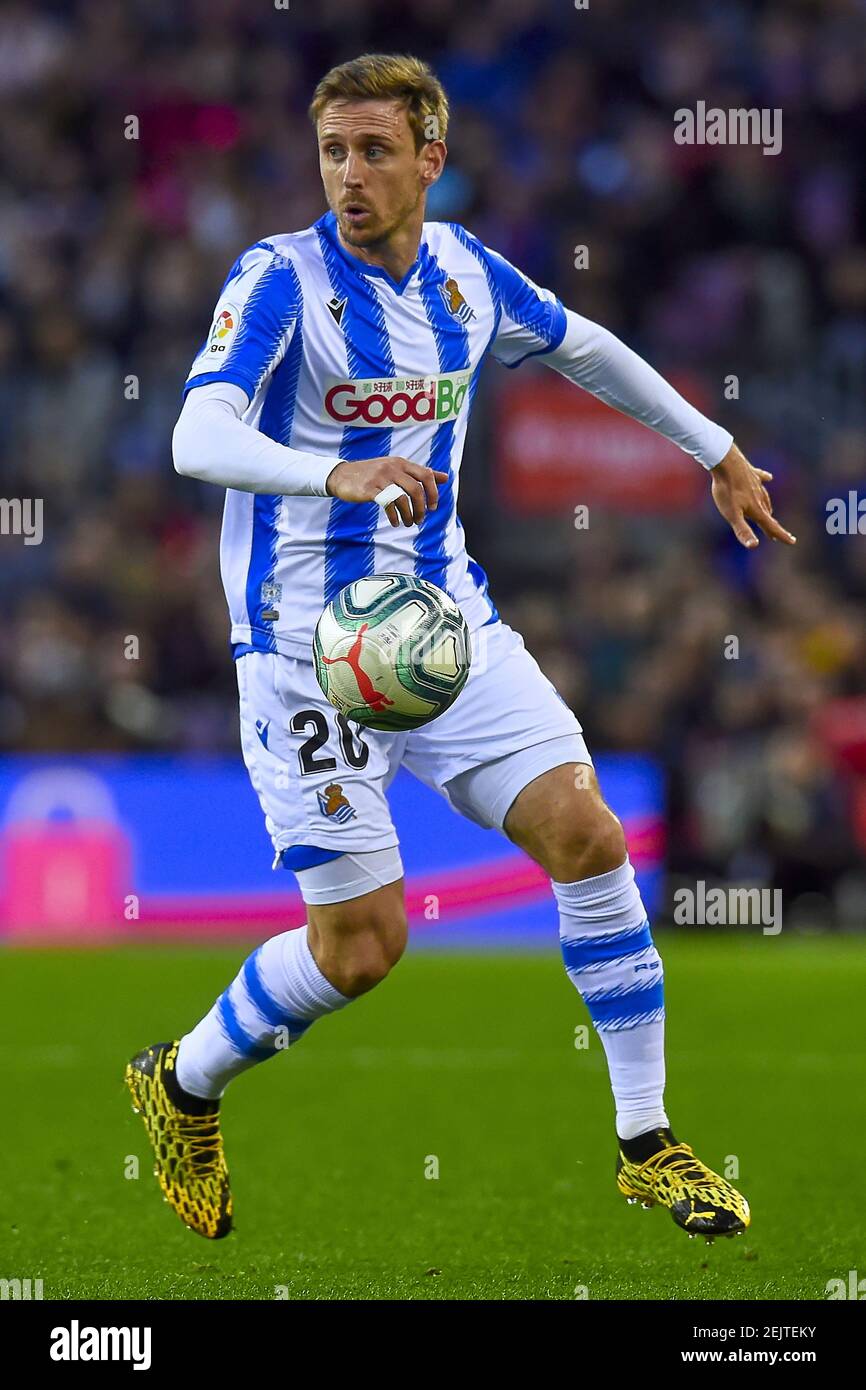 Nacho Monreal of Real Sociedad during the La Liga match, date 27 ...