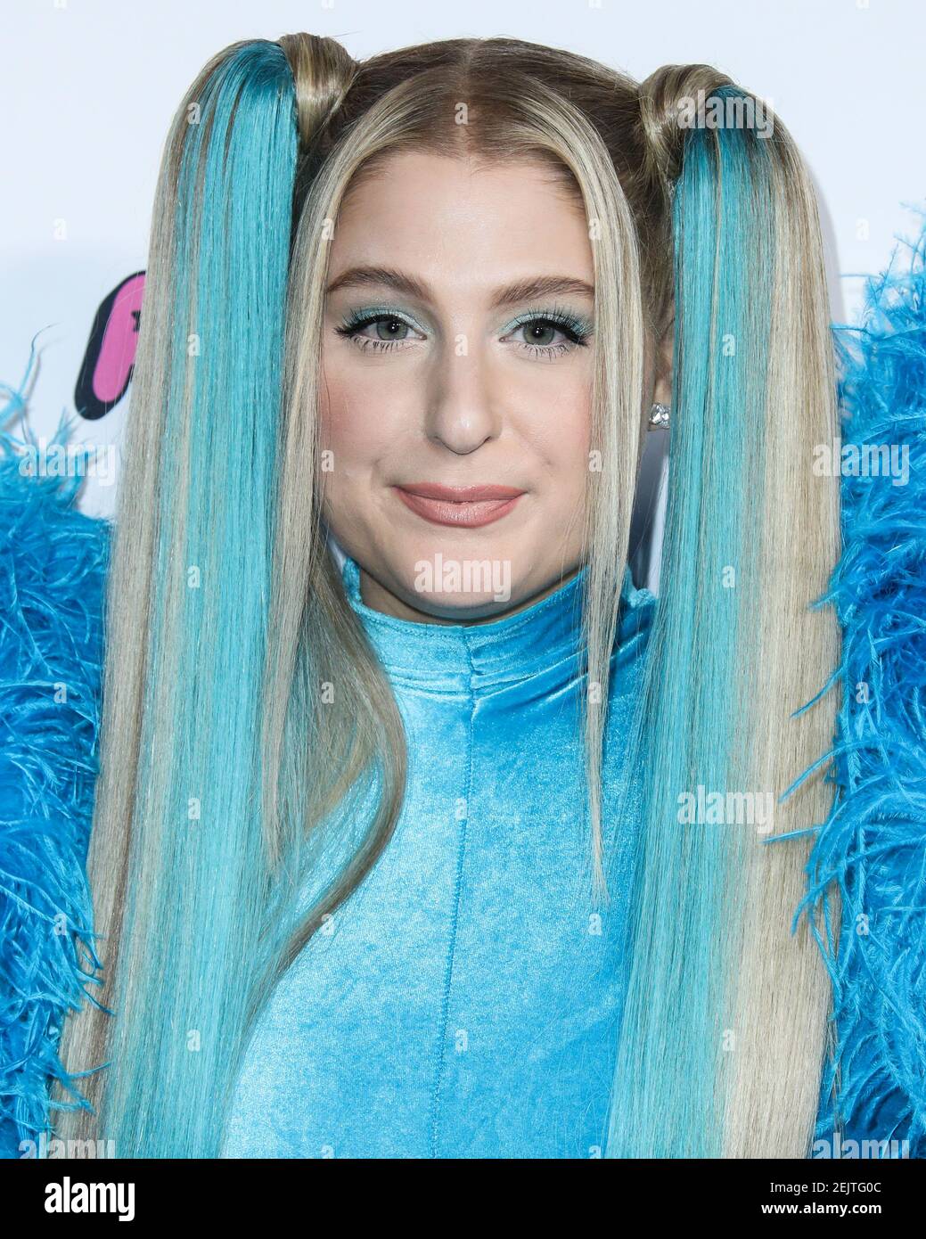 HOLLYWOOD, LOS ANGELES, CALIFORNIA, USA - MARCH 08: Singer Meghan ...