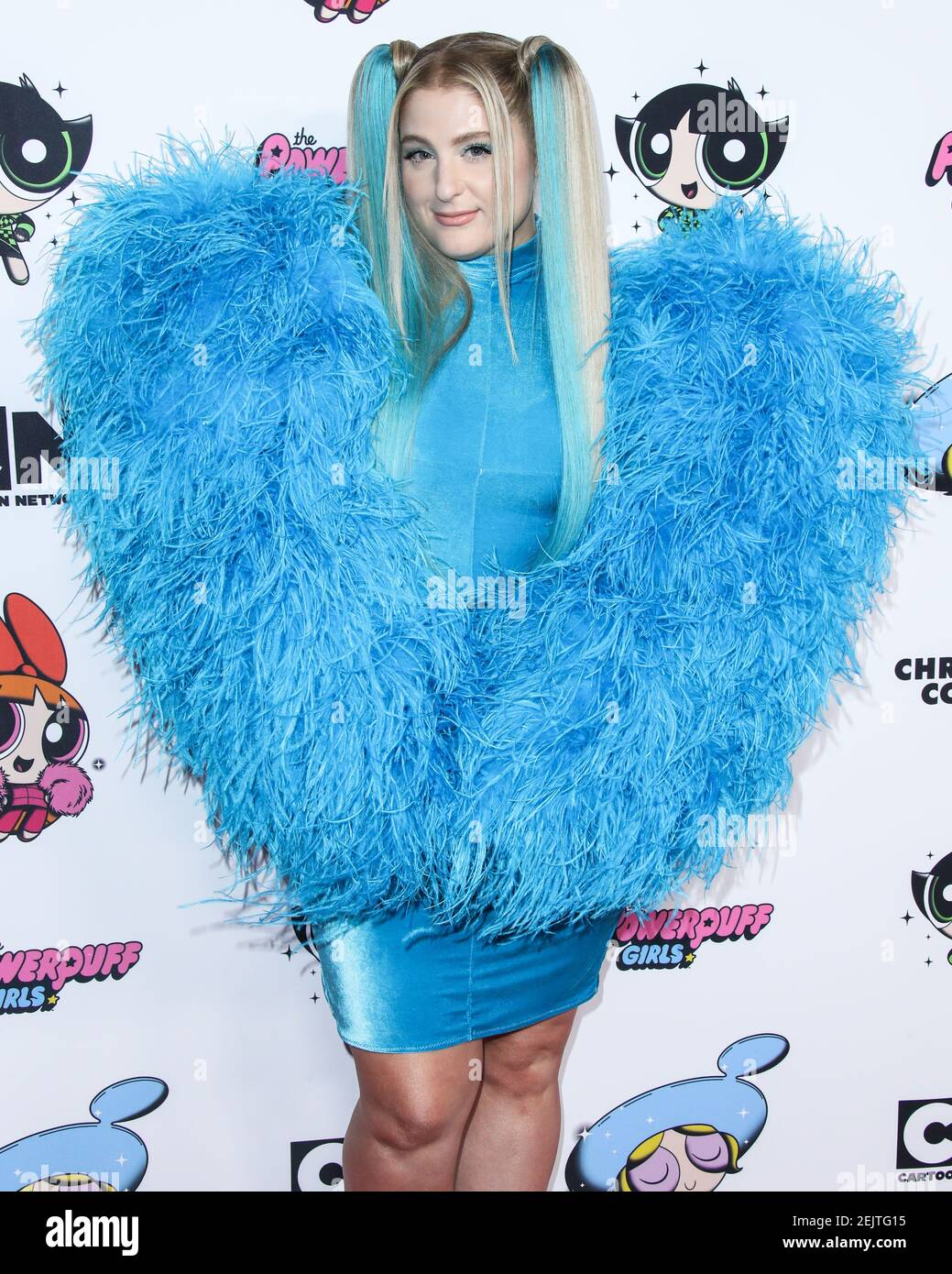 HOLLYWOOD, LOS ANGELES, CALIFORNIA, USA - MARCH 08: Singer Meghan ...