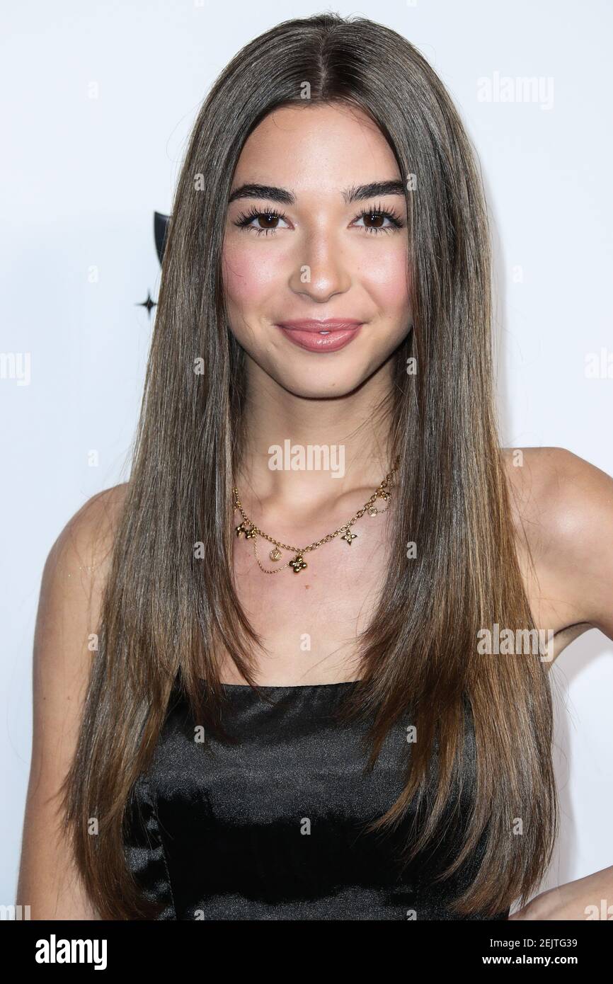 HOLLYWOOD, LOS ANGELES, CALIFORNIA, USA - MARCH 08: Evie Theodorou ...