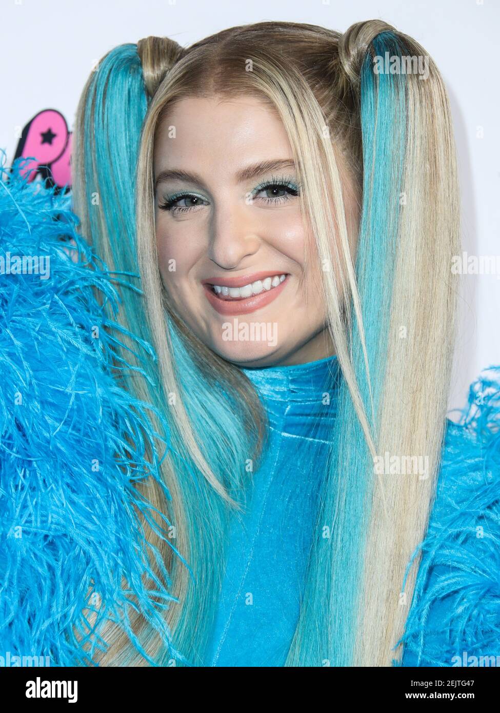 HOLLYWOOD, LOS ANGELES, CALIFORNIA, USA - MARCH 08: Singer Meghan ...