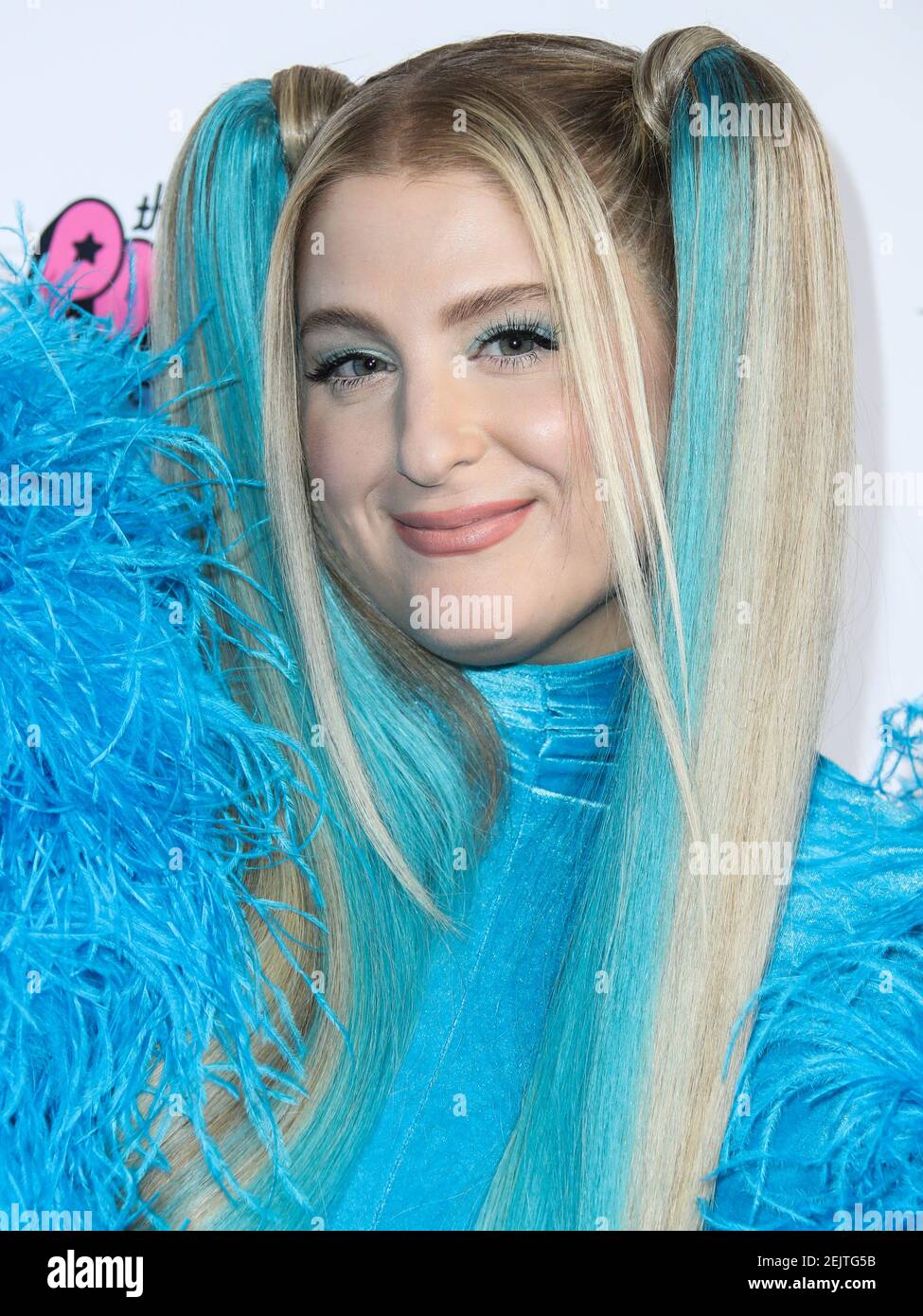 HOLLYWOOD, LOS ANGELES, CALIFORNIA, USA - MARCH 08: Singer Meghan ...