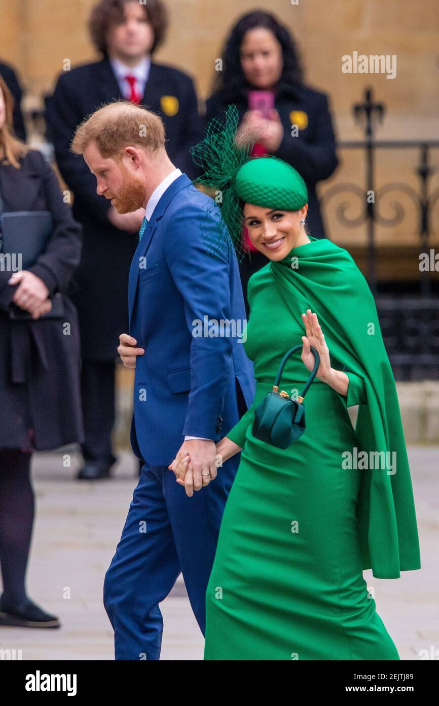Prince Harry and Meghan Duchess of Sussex attending the annual ...