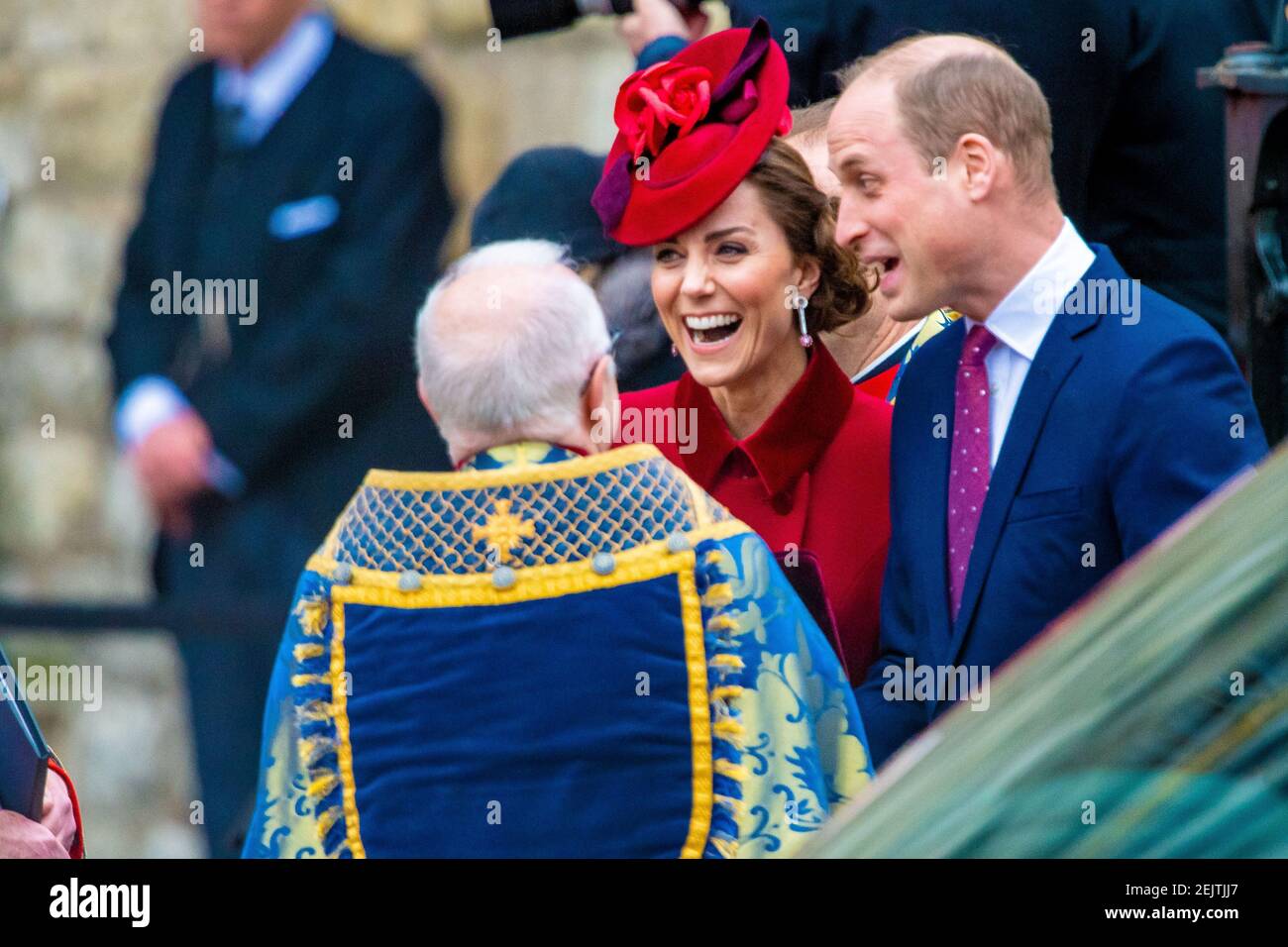 Prince William and Catherine, Duke and Duchess of Cambridge attending ...