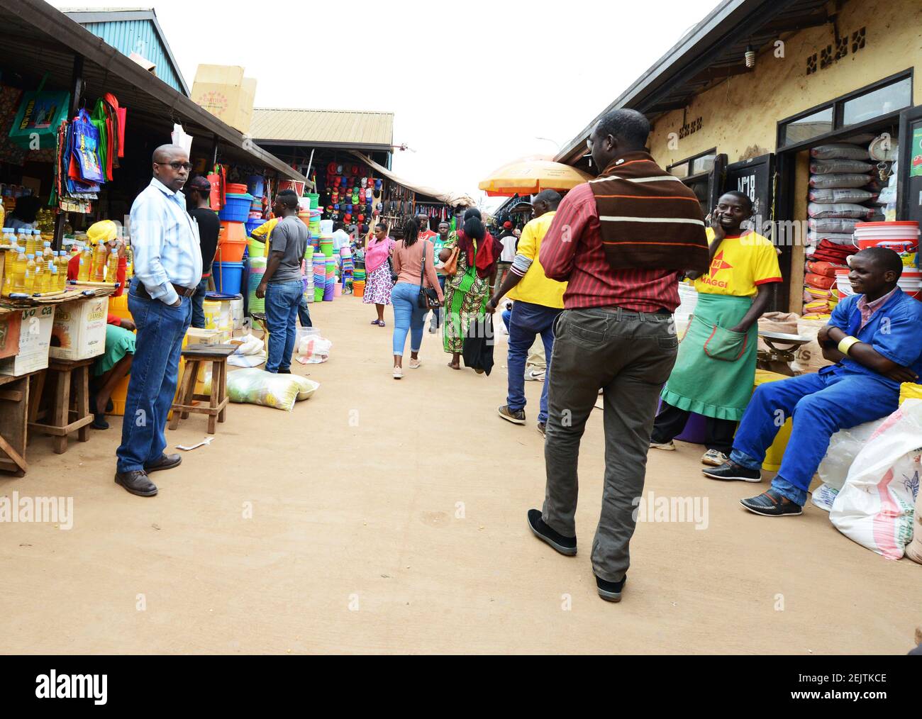 The vibrant Kimironko Market in Kigali, Rwanda Stock Photo - Alamy