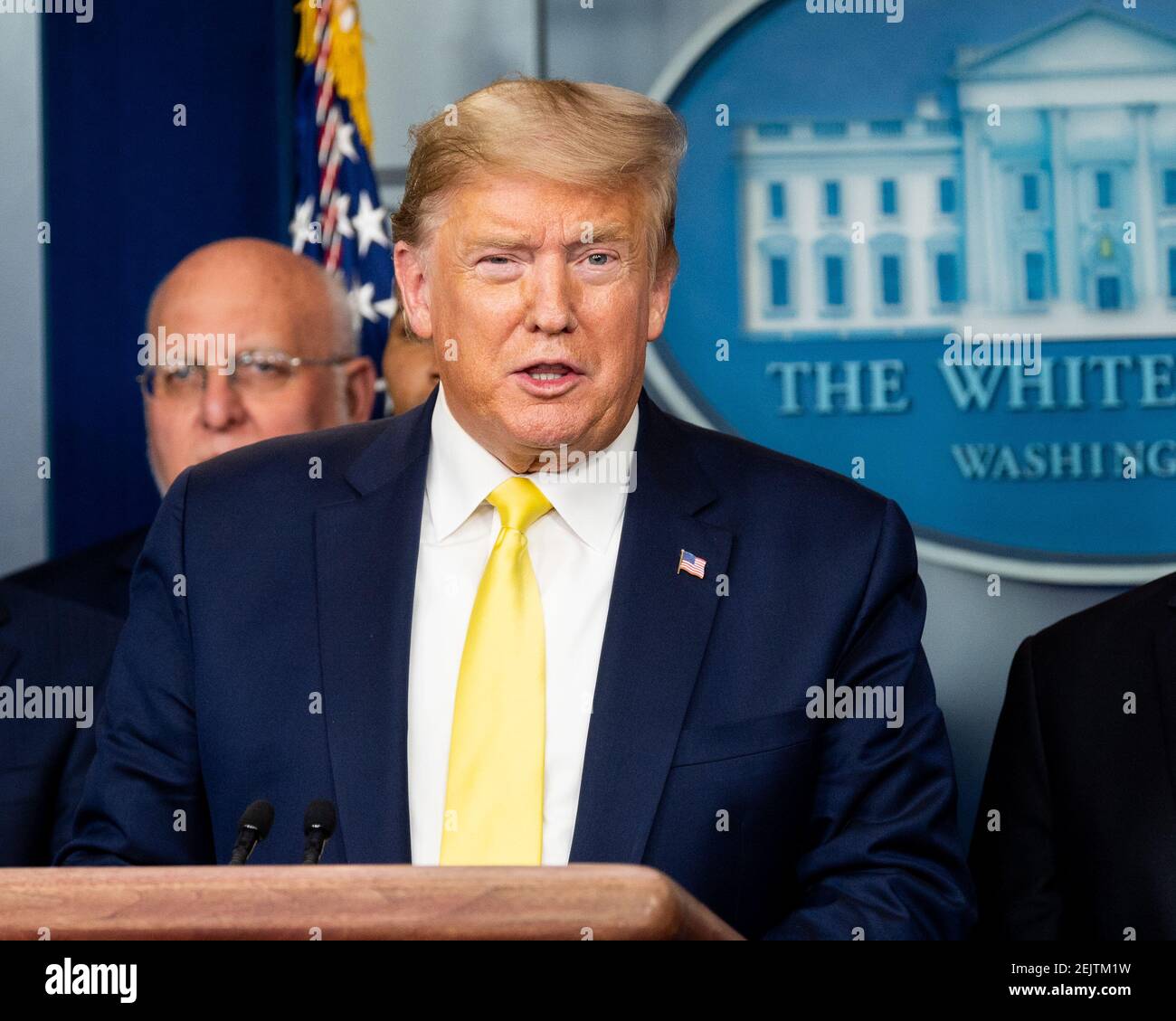 March 9, 2020 - Washington, DC, United States: President Donald Trump ...