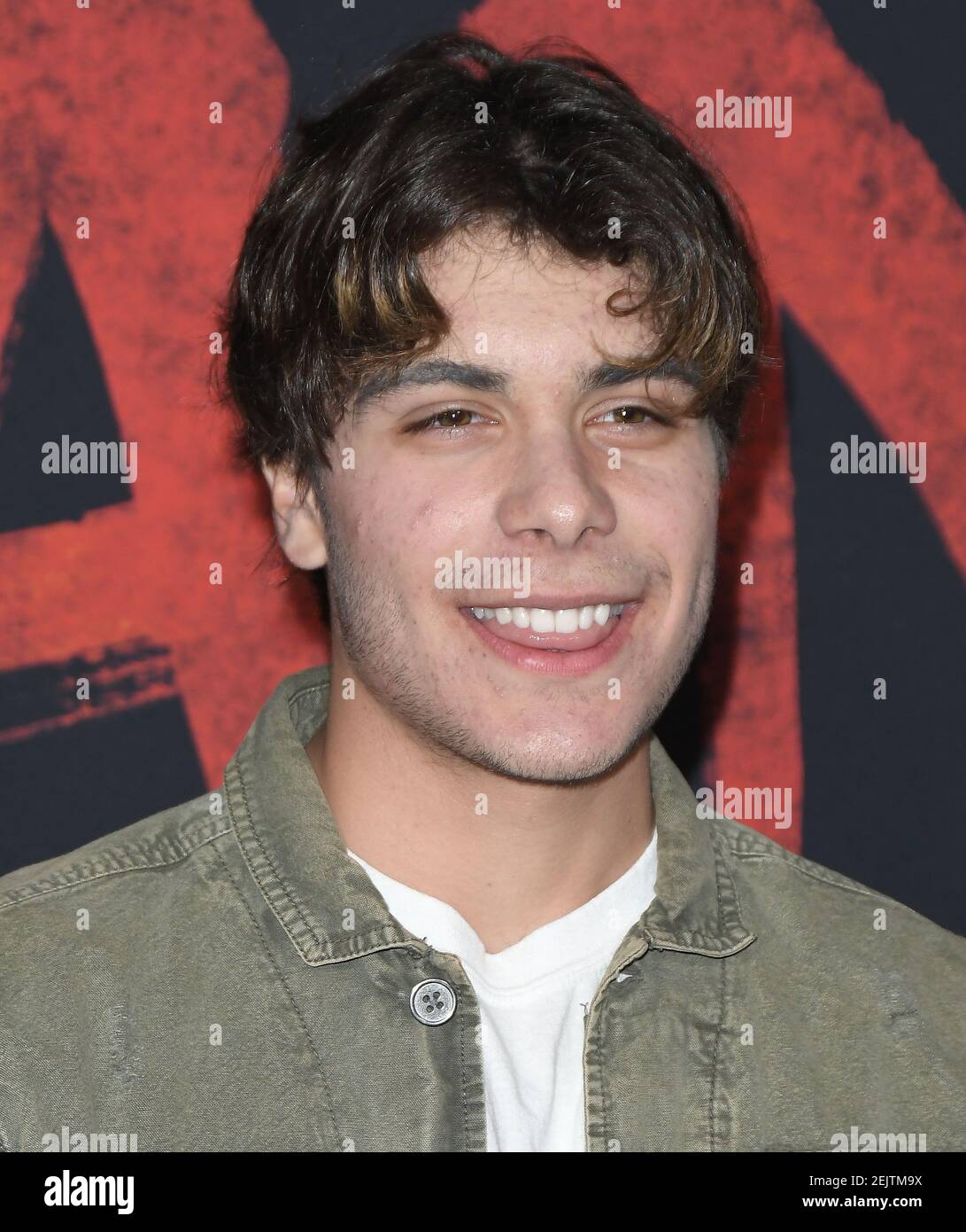 Pearce Joza arrives at the Disney’s MULAN World Premiere held at the ...