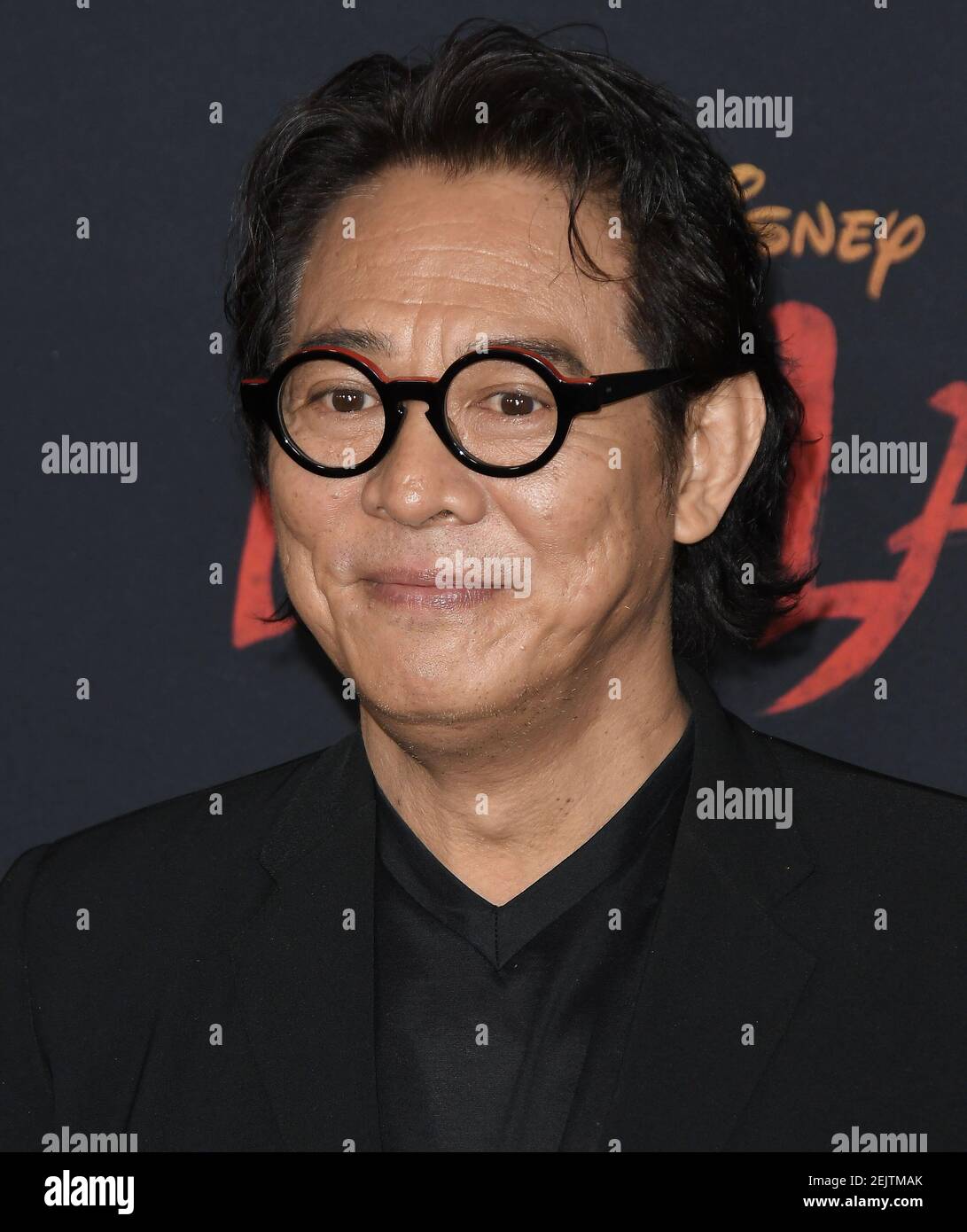 Jet Li arrives at the Disney’s MULAN World Premiere held at the Dolby ...