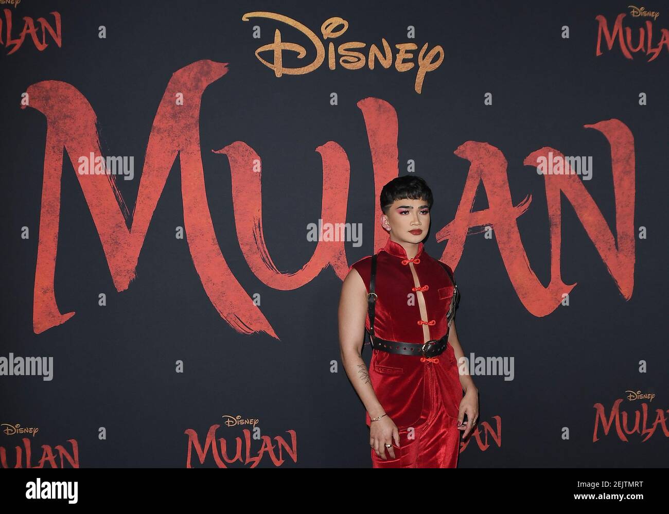Bretman Rock arrives at the Disney’s MULAN World Premiere held at the ...