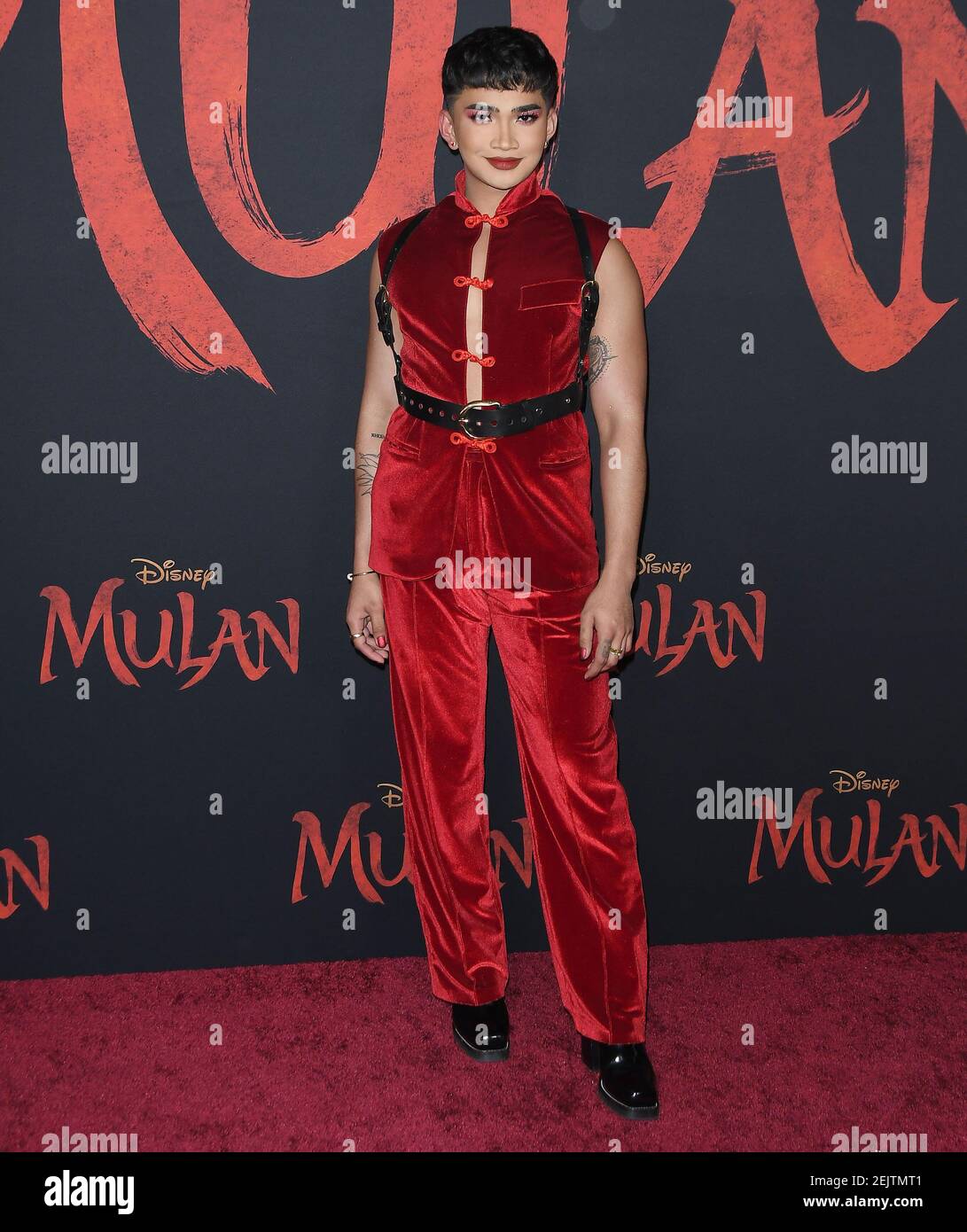Bretman Rock arrives at the Disney’s MULAN World Premiere held at the ...
