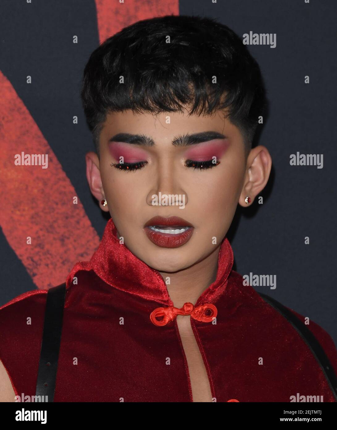 Bretman Rock arrives at the Disney’s MULAN World Premiere held at the ...