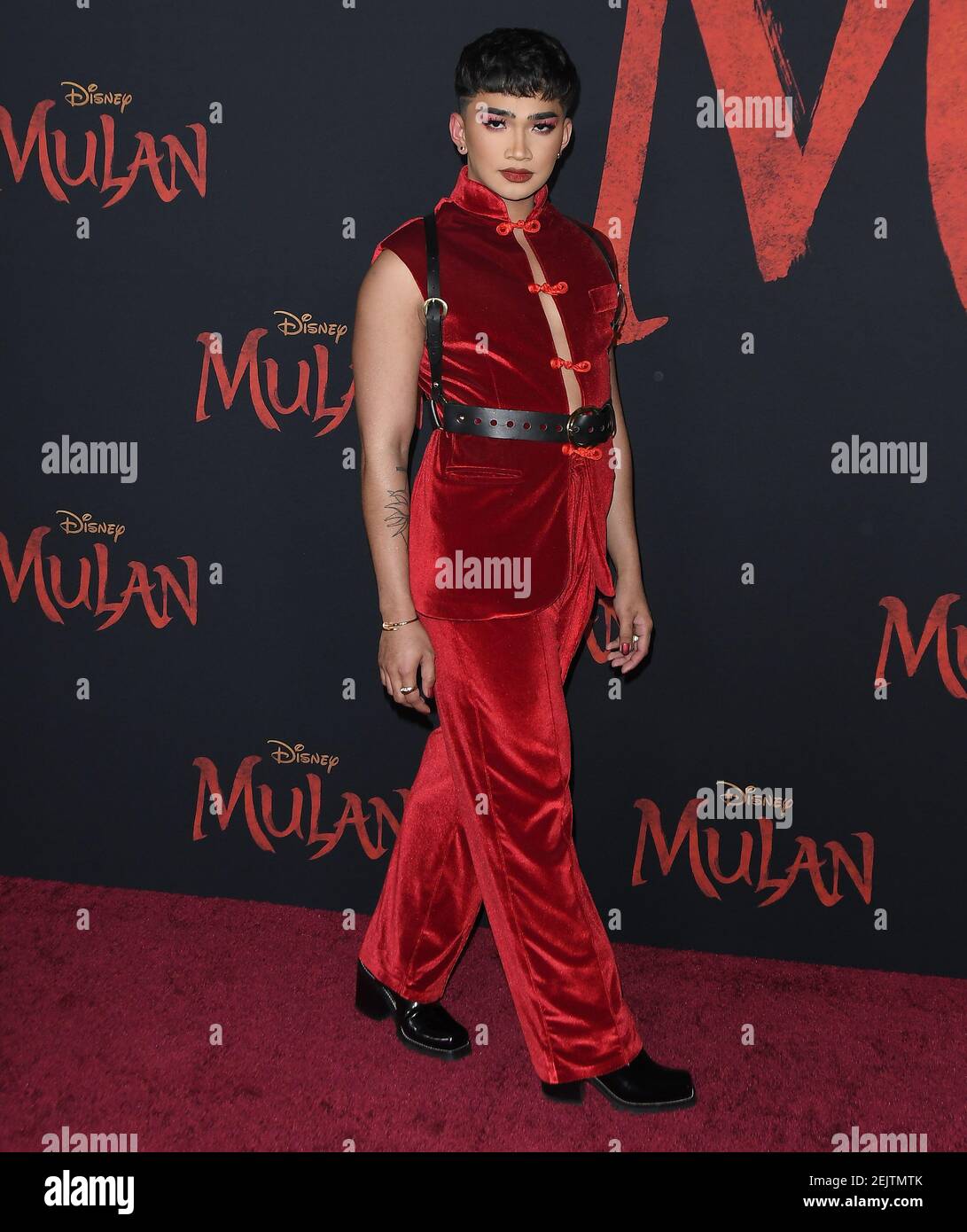 Bretman Rock arrives at the Disney’s MULAN World Premiere held at the ...