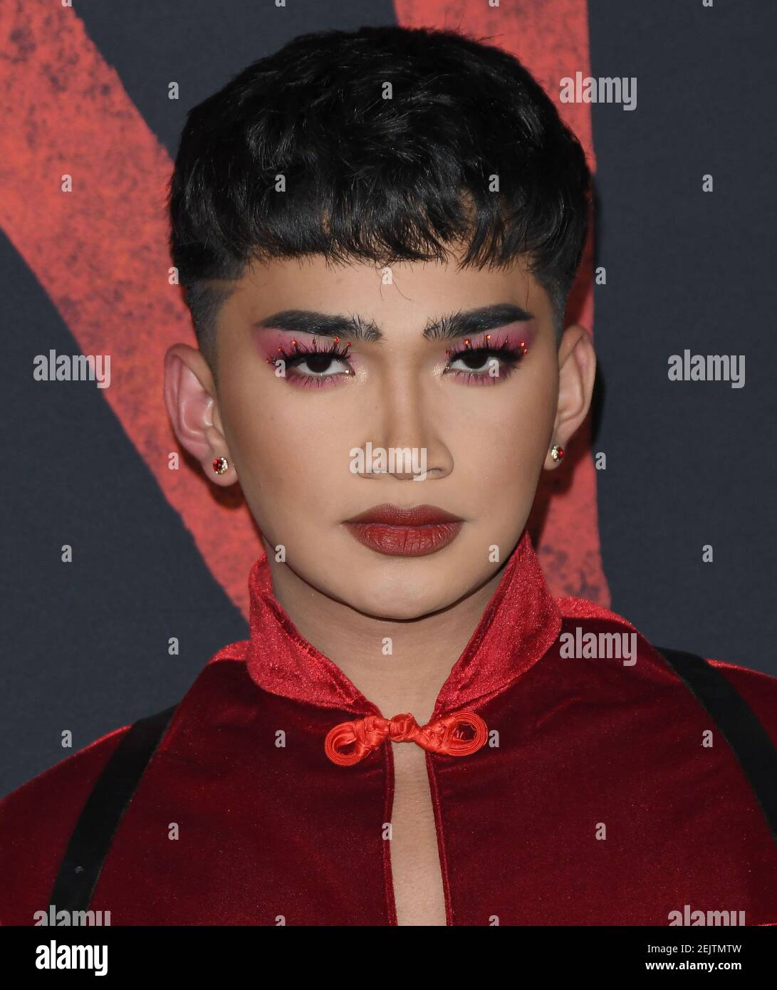 Bretman Rock arrives at the Disney’s MULAN World Premiere held at the ...