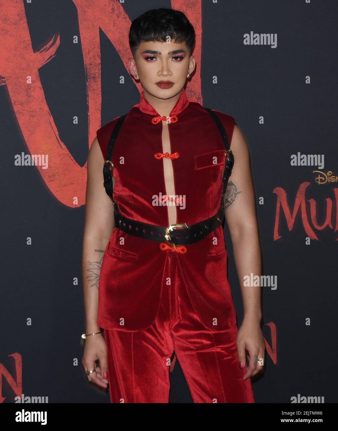 Bretman Rock arrives at the Disney’s MULAN World Premiere held at the ...
