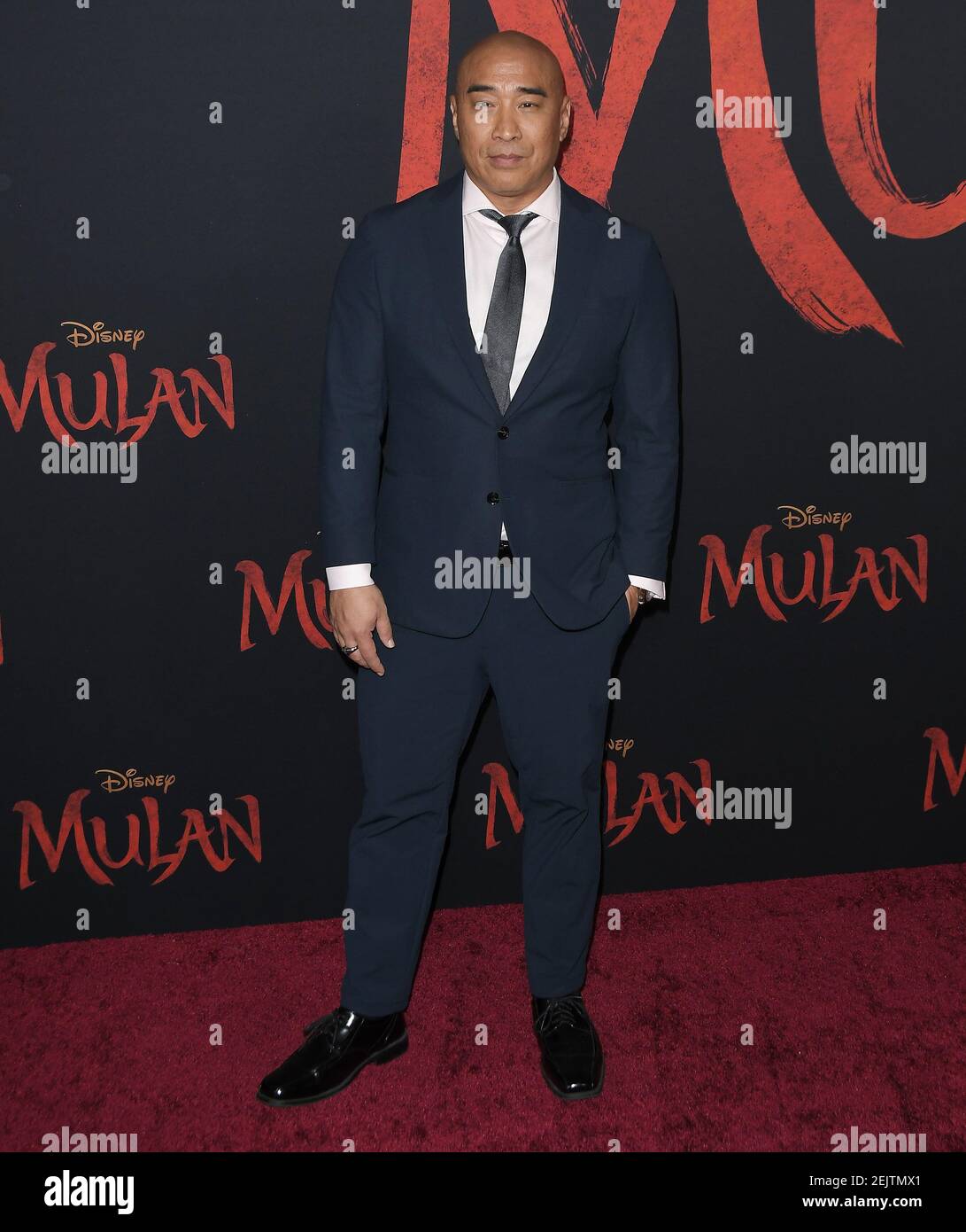 Ron Yuan arrives at the Disney’s MULAN World Premiere held at the Dolby ...
