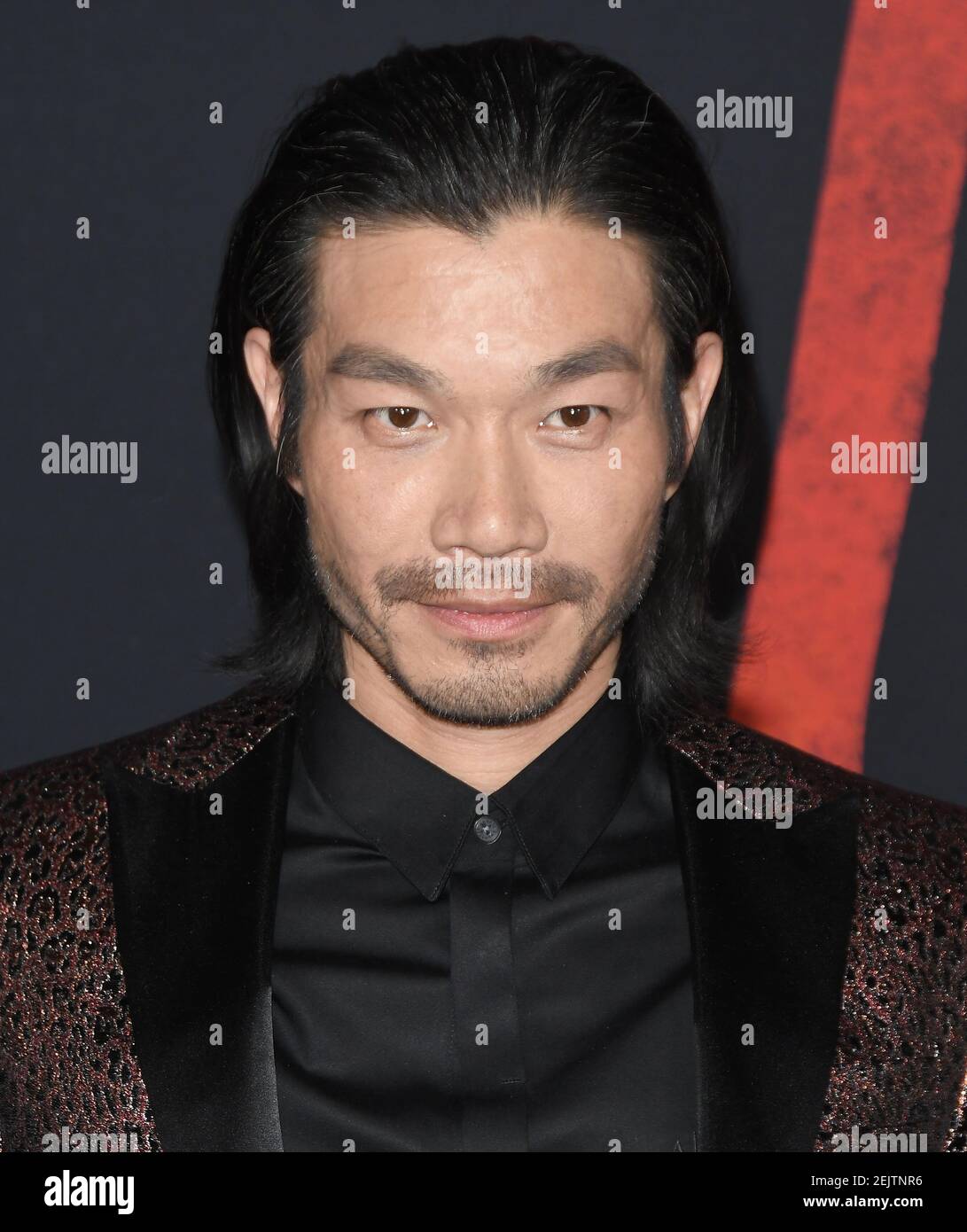 Nelson Lee arrives at the Disney’s MULAN World Premiere held at the ...