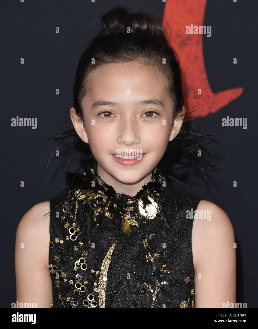 Delphine Huang arrives at the Disney’s MULAN World Premiere held at the ...
