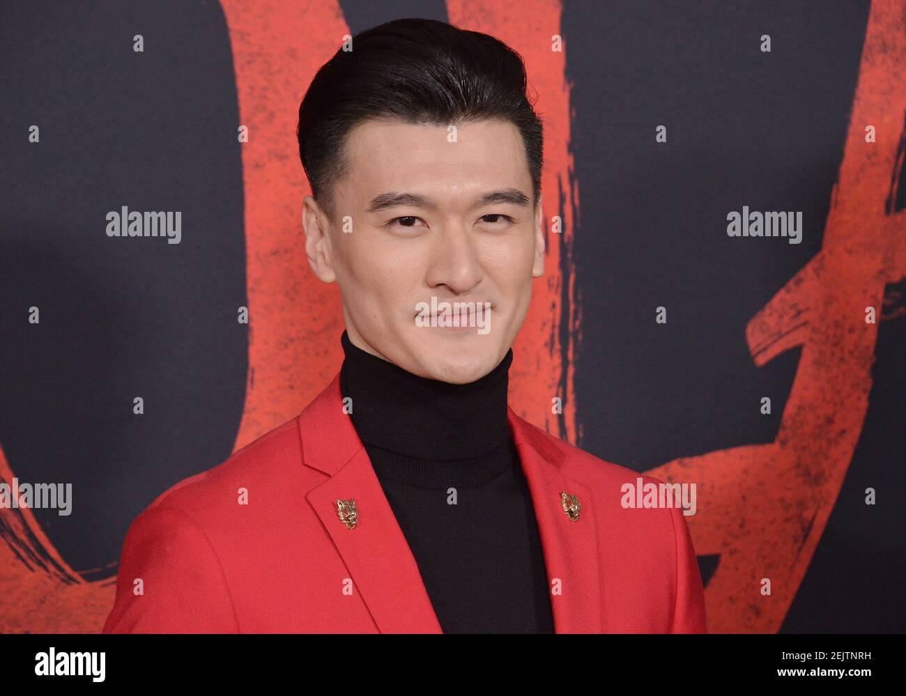 Chen Tang arrives at the Disney’s MULAN World Premiere held at the Dolby Theatre in Hollywood ...