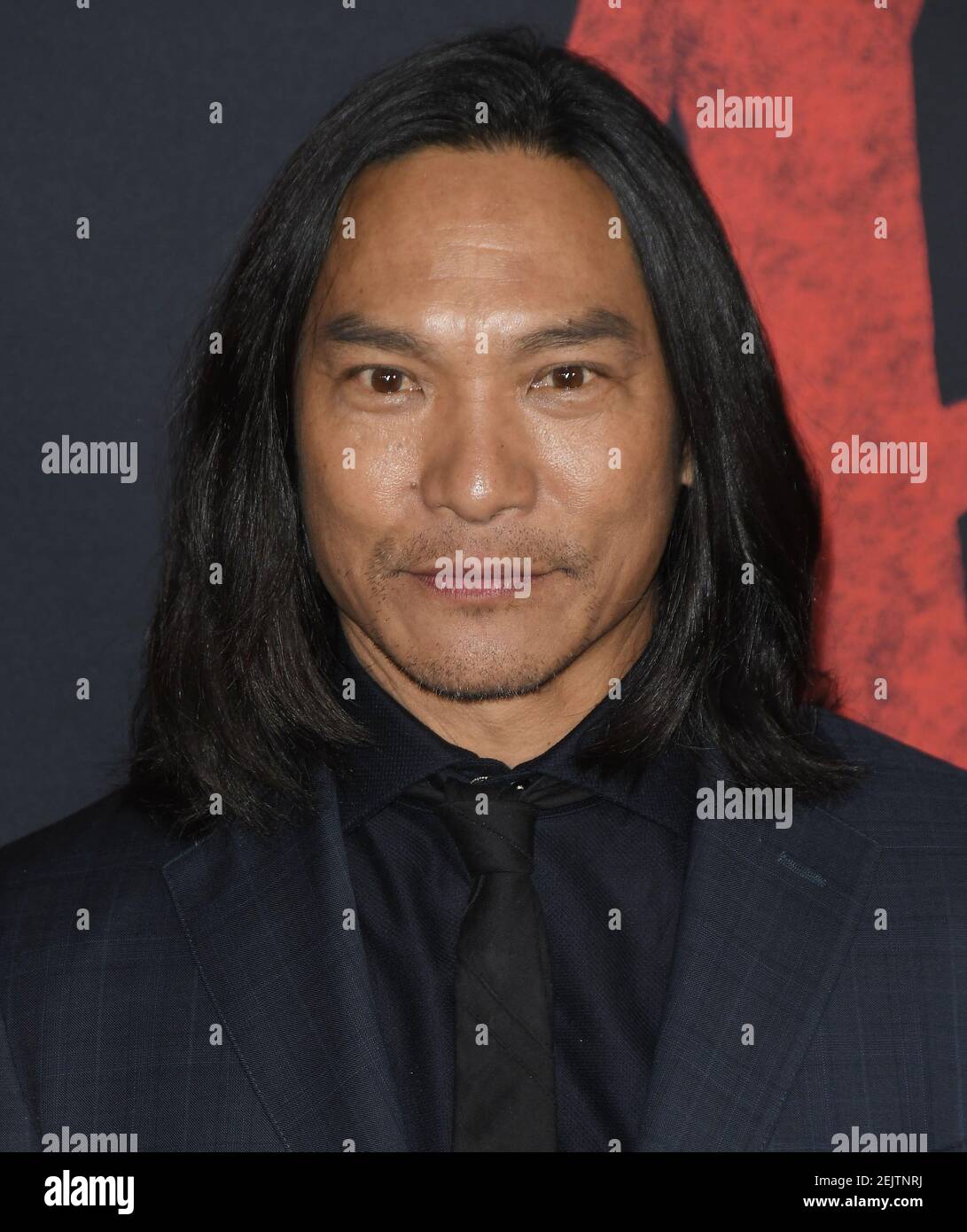 Jason Scott Lee arrives at the Disney’s MULAN World Premiere held at ...