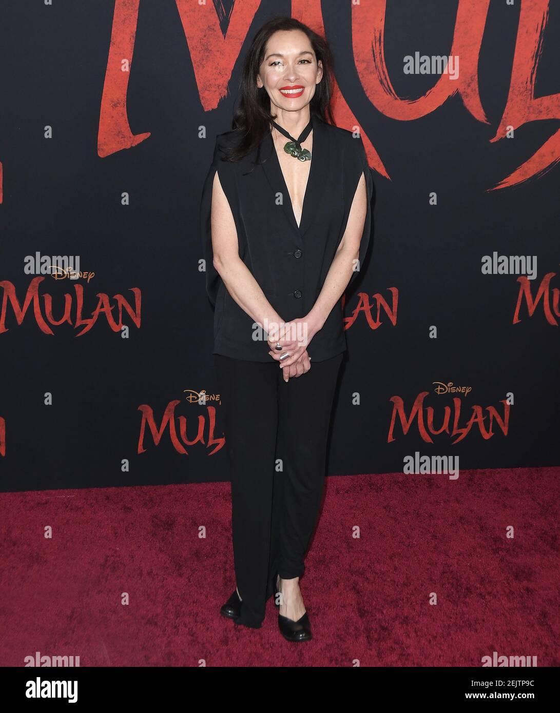 Liz Tan arrives at the Disney’s MULAN World Premiere held at the Dolby ...